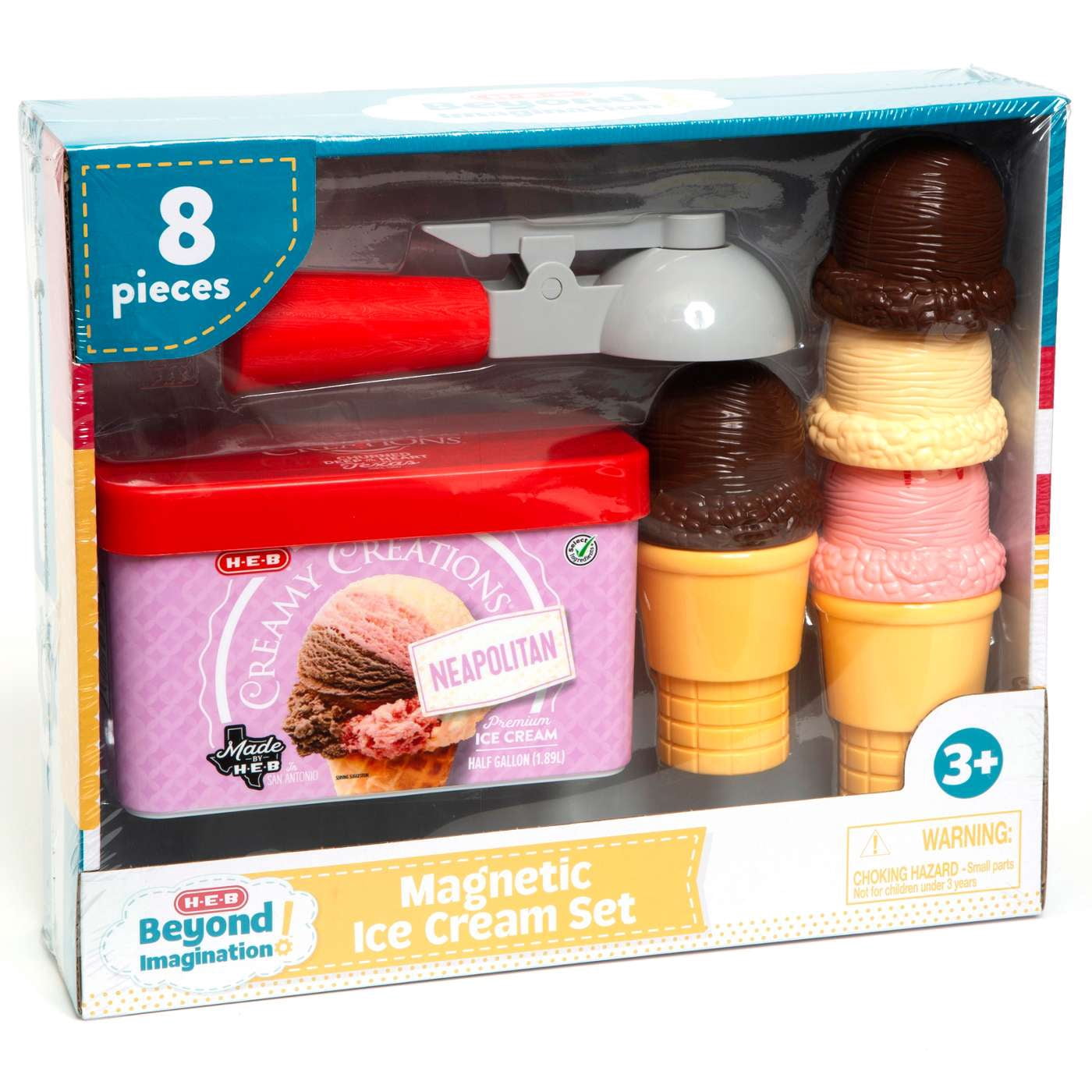 Beyond Imagination! Magnetic Ice Cream Playset 8 pc - Walmart.com