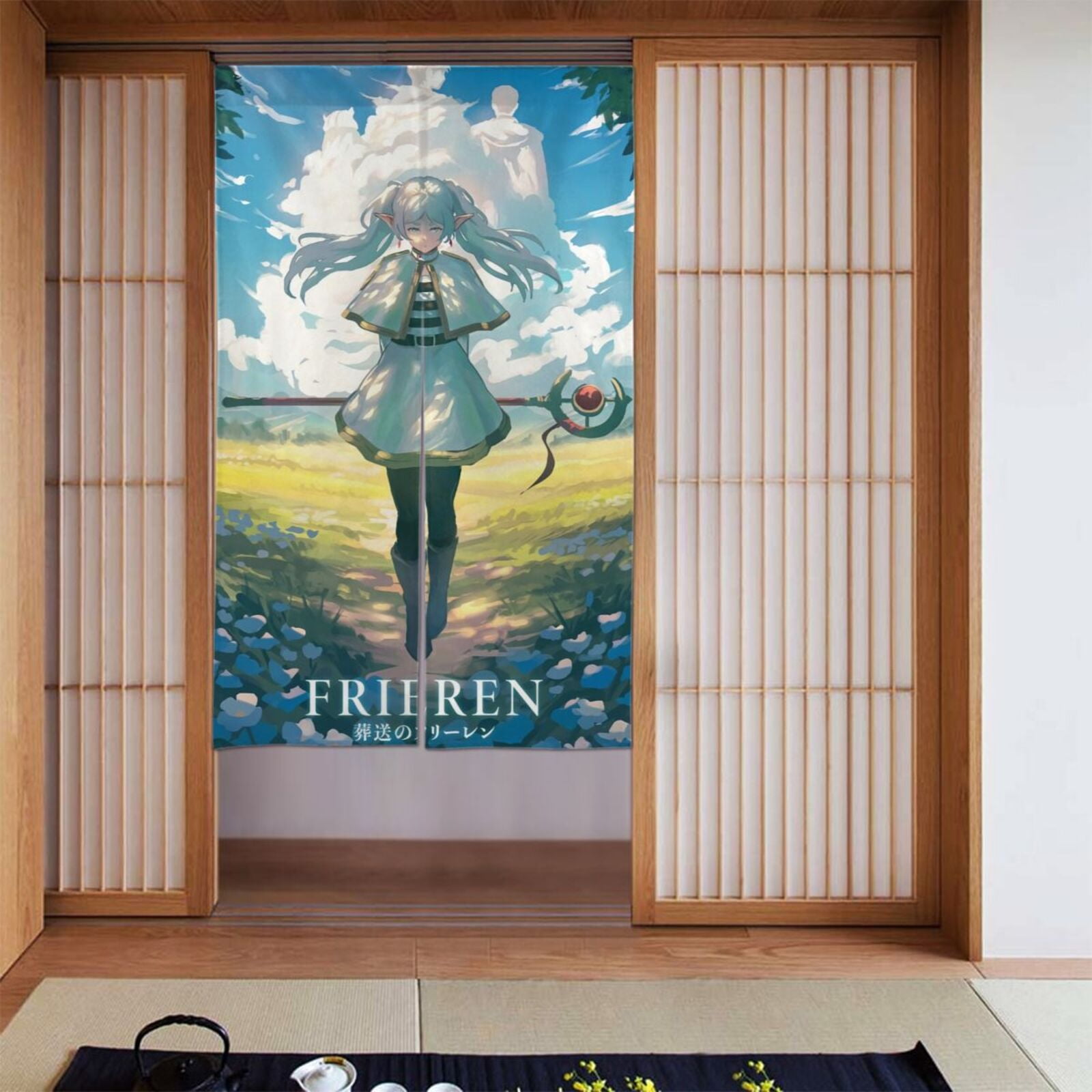 Beyond Journey'S End Custom Funny Photo Doorway Curtain, Customized Personalized Japanese ...