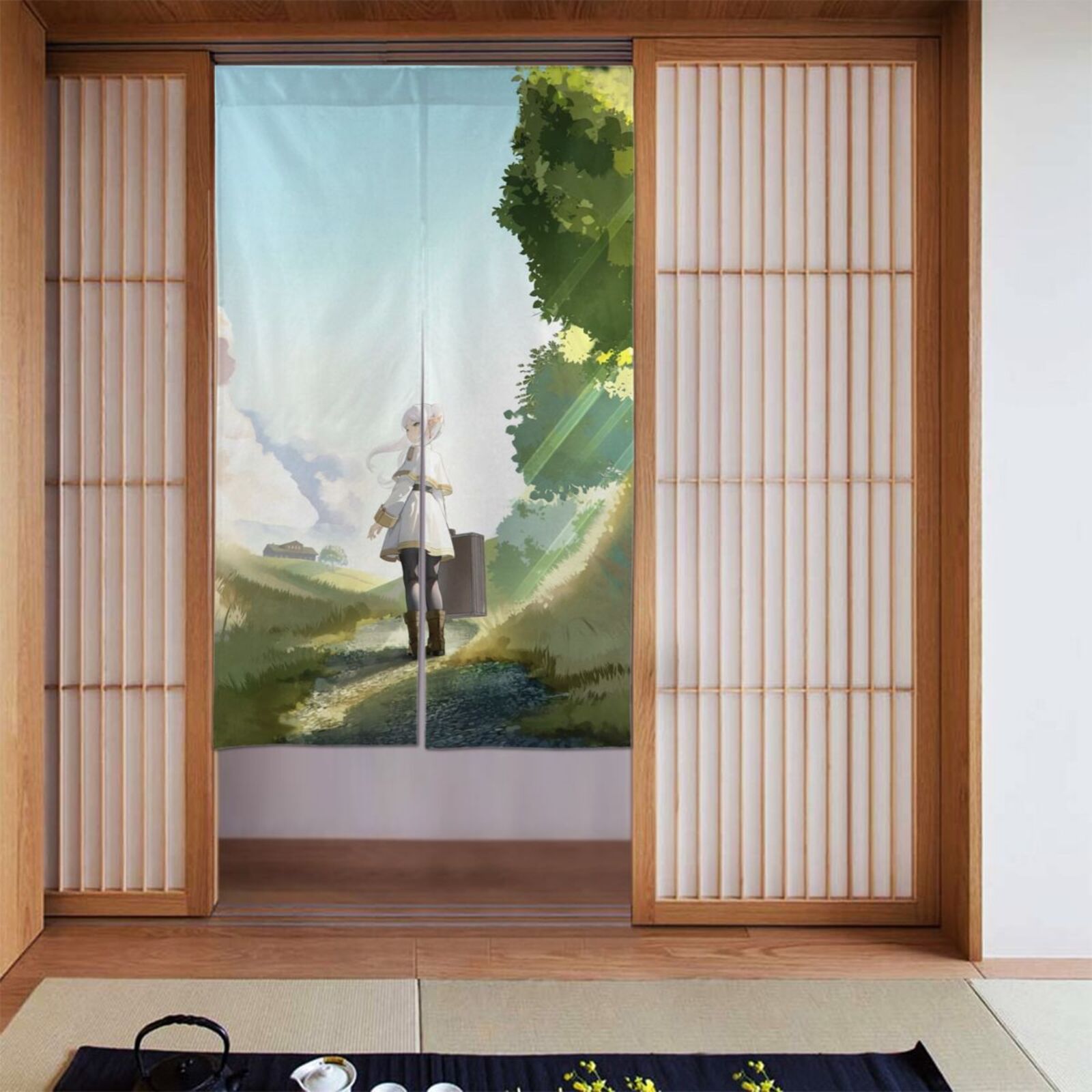 Beyond Journey'S End Custom Funny Photo Doorway Curtain, Customized ...