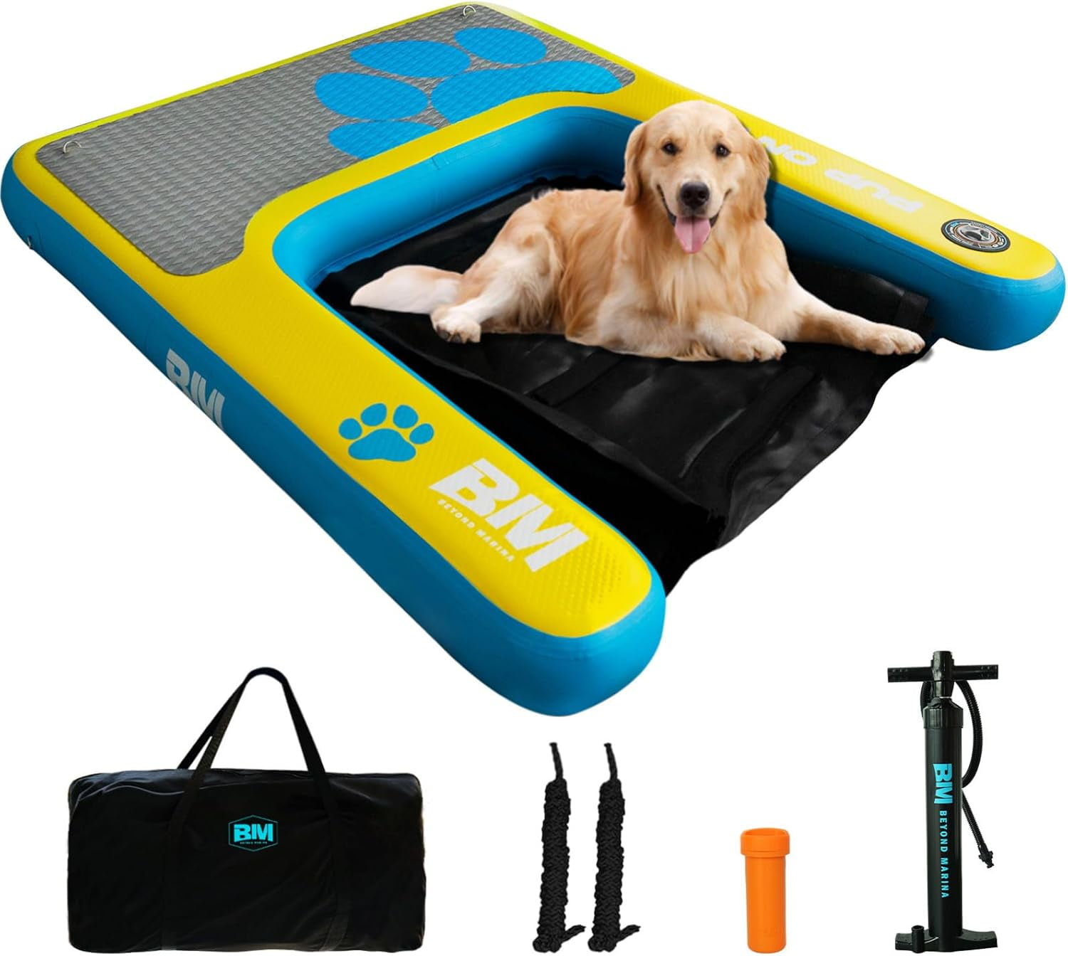 Beyond Marina Dog Pool Ramp - Pup On! Inflatable Water Ramp for Lake ...