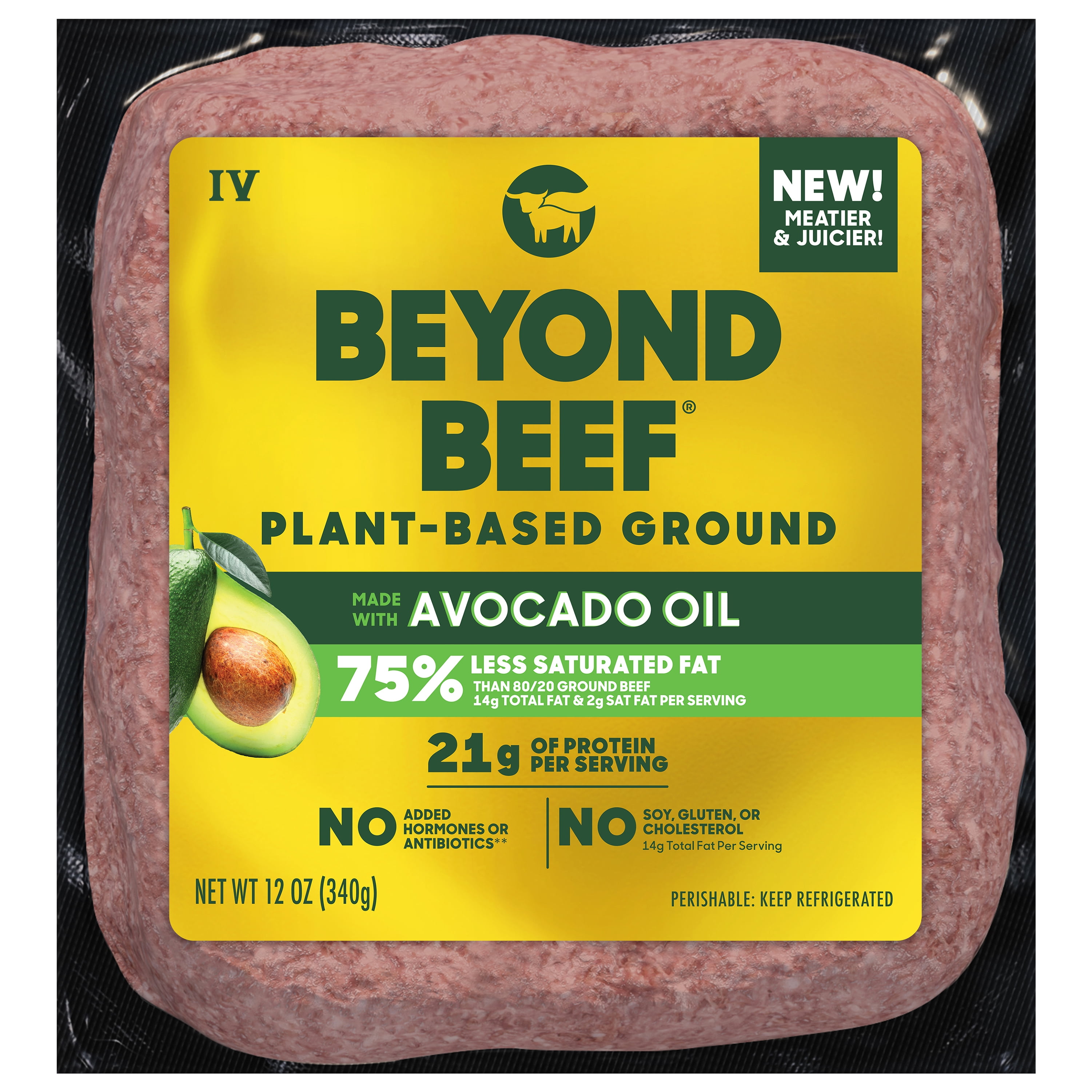Beyond Meat Beyond Beef Plant-Based Ground 12 oz - Walmart.com
