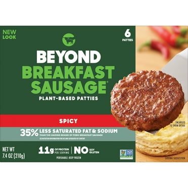 Beyond Meat Vegan Bratwurst, Original Flavor Vegetarian Sausage Links ...