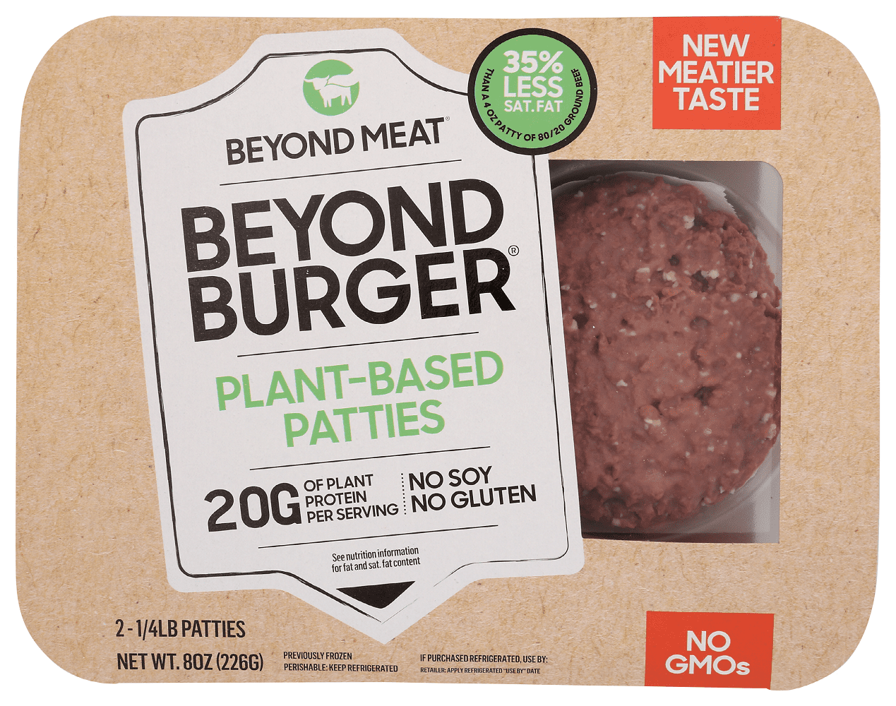 Beyond Meat Burger Veg Substitutes, Plant-Based Vegan Patties, High ...