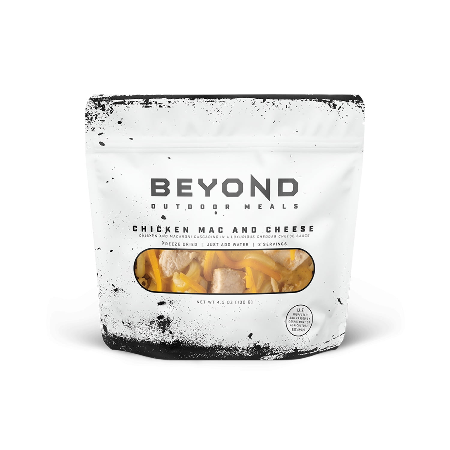 Beyond Outdoor Meals Chicken Mac & Cheese, Freeze-Dried Food, 10-Year ...