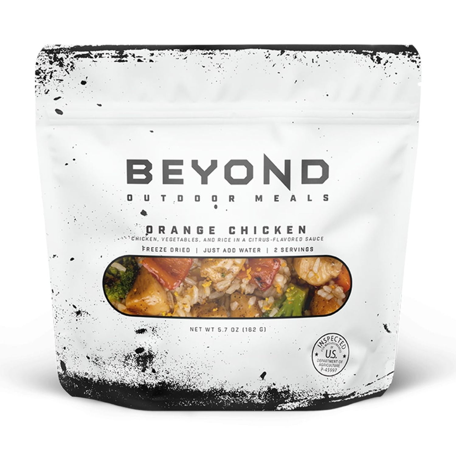 Beyond Outdoor Meals Orange Chicken, Freeze-Dried Food, 10-Year Shelf ...