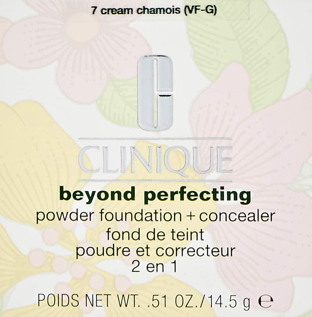 Clinique Beyond Perfecting Powder Foundation #7 Cream Chamois - Walmart.com