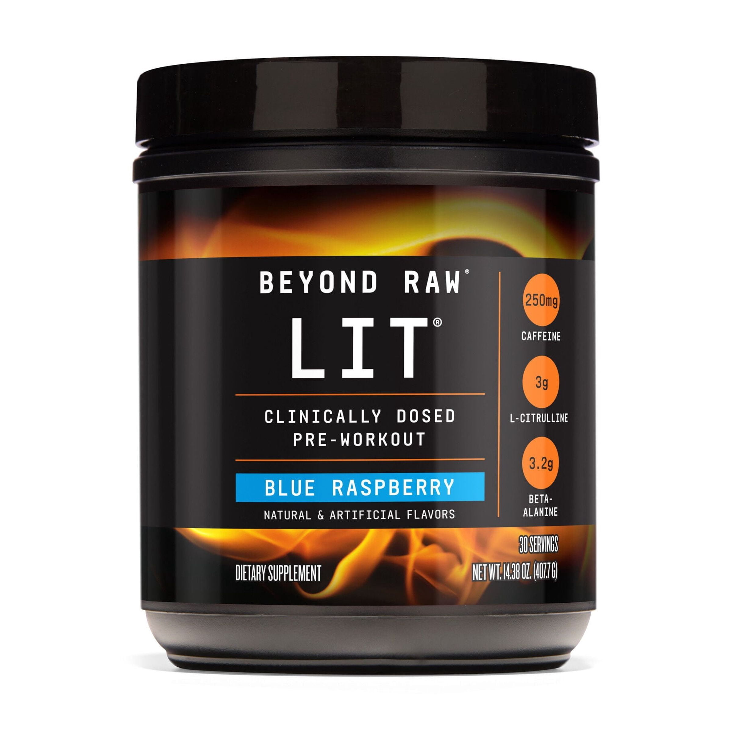 Beyond Raw LIT | Clinically Dosed Pre-Workout Powder | Contains ...