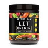 Beyond Raw LIT Origin Pre Workout Powder, Gummy Worm, for Men & Women ...