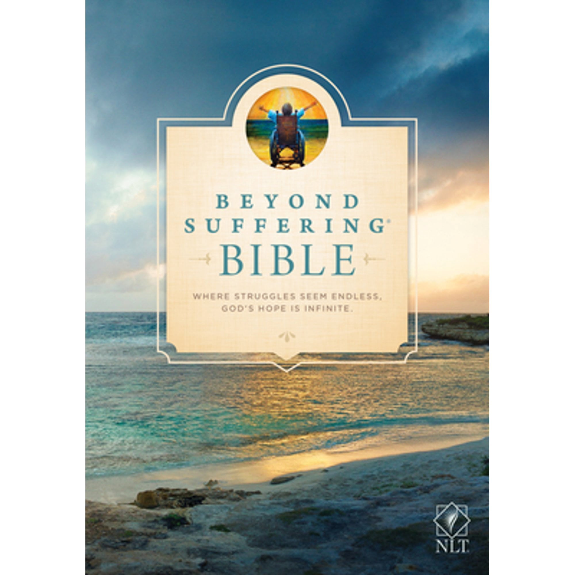 Pre-Owned NLT Beyond Suffering Bible: Where Struggles Seem Endless, God ...