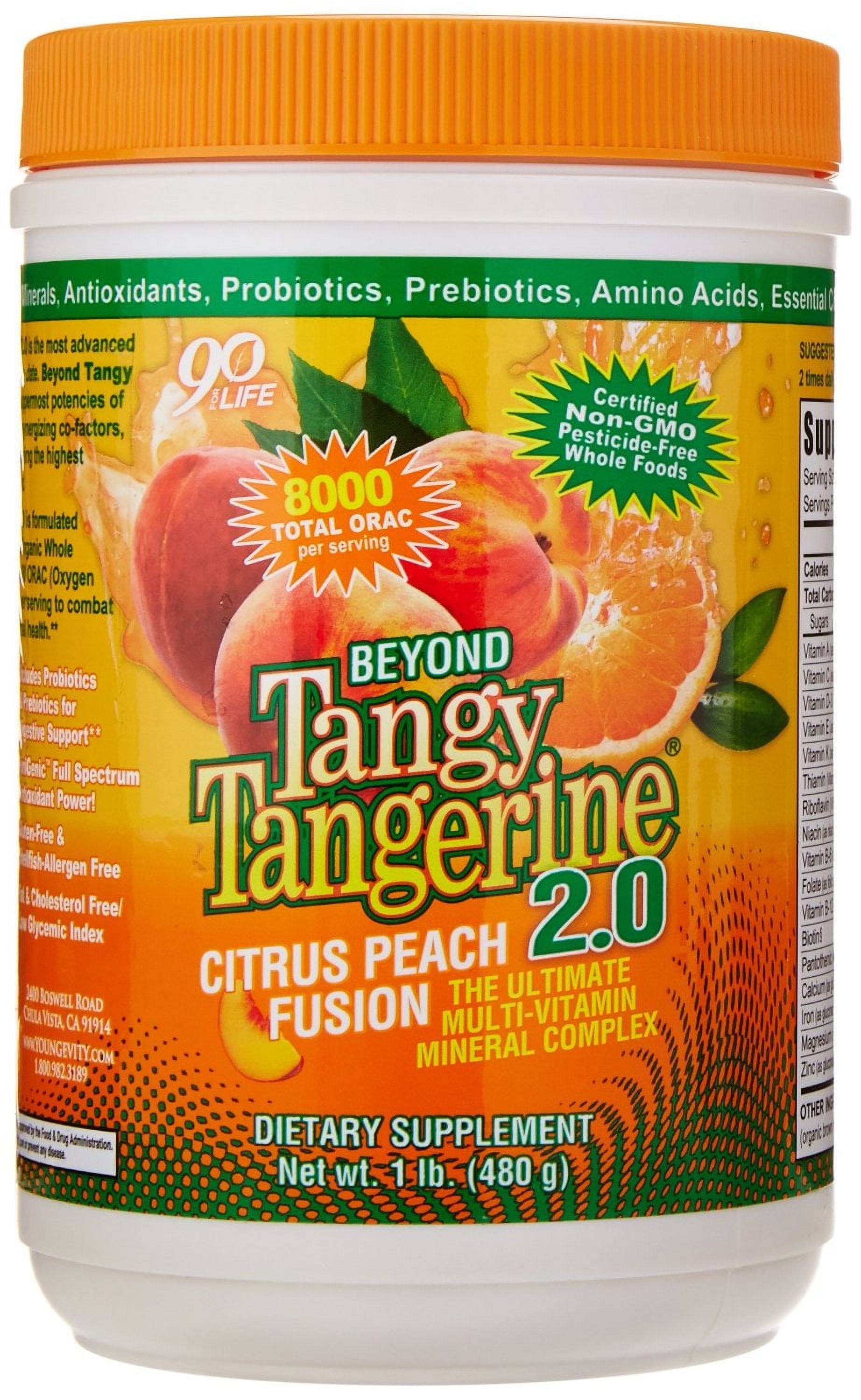 Beyond Tangy Tangerine 2.0 Powder (1 lb) - Multi-Vitamin Mineral ...