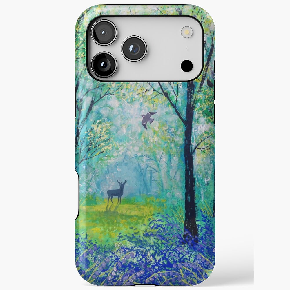 Beyond The Blue Abstract Space Art iPhone Case 17 11 12 13 14 15 16 Pro ...