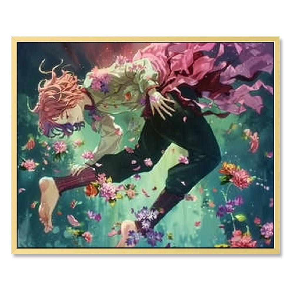 Beyond The Boundary Kuriyama Mirai Poster Canvas Wall Art Living Room ...