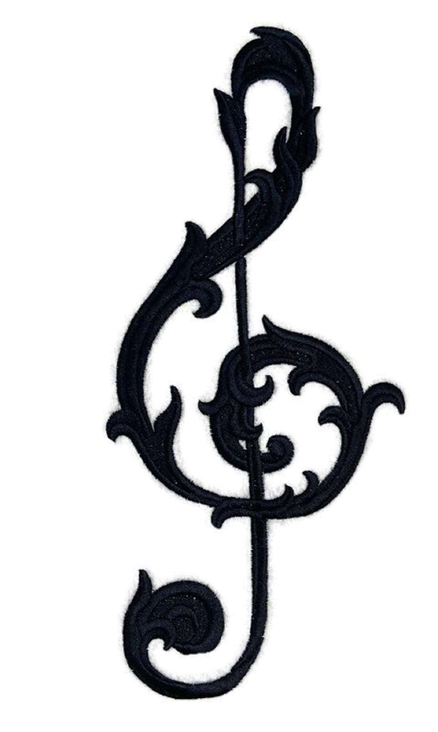 Beyond Vision Custom Musical Note [Baroque Filigree Treble Clef ...