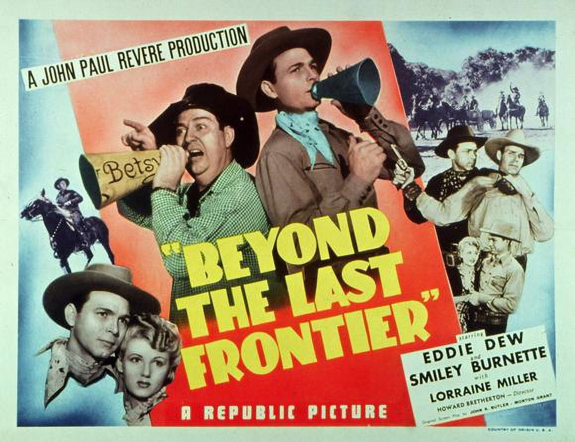 Beyond the Last Frontier - movie POSTER (Style A) (11" x 14") (1943 ...