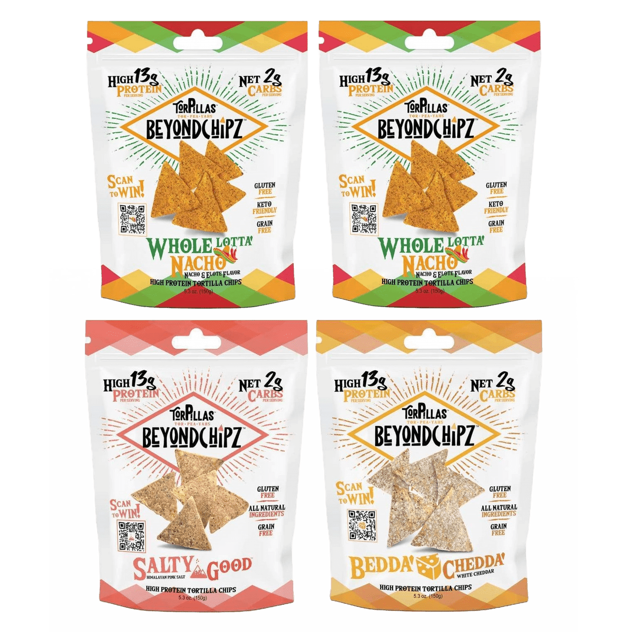BeyondChipz Cheese High Protein Snacks for Office Breaks - Walmart ...
