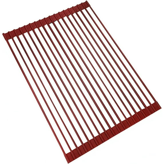BeyondNice Roll Up Dish Drying Rack, Over Sink Drying Rack, Stainless ...
