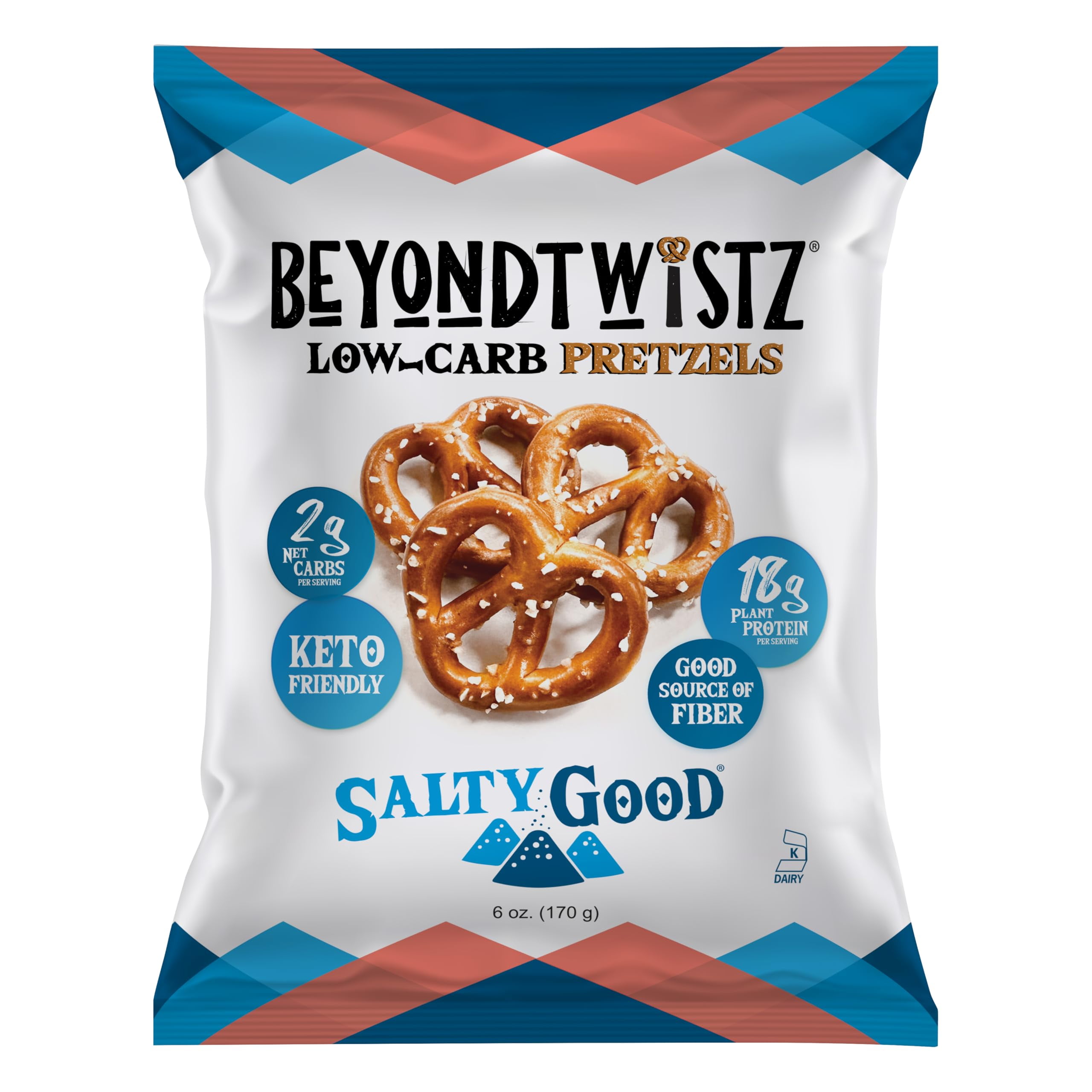 BeyondTwistz® Protein Pretzels, Low Carb MDA05 Pretzels, Salty Good ...