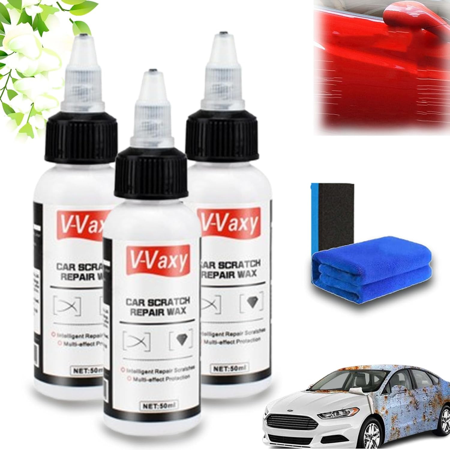 Beyonddraw Ultimate Paint Restorer, Vvaxy Car Scratch Repair, Car ...