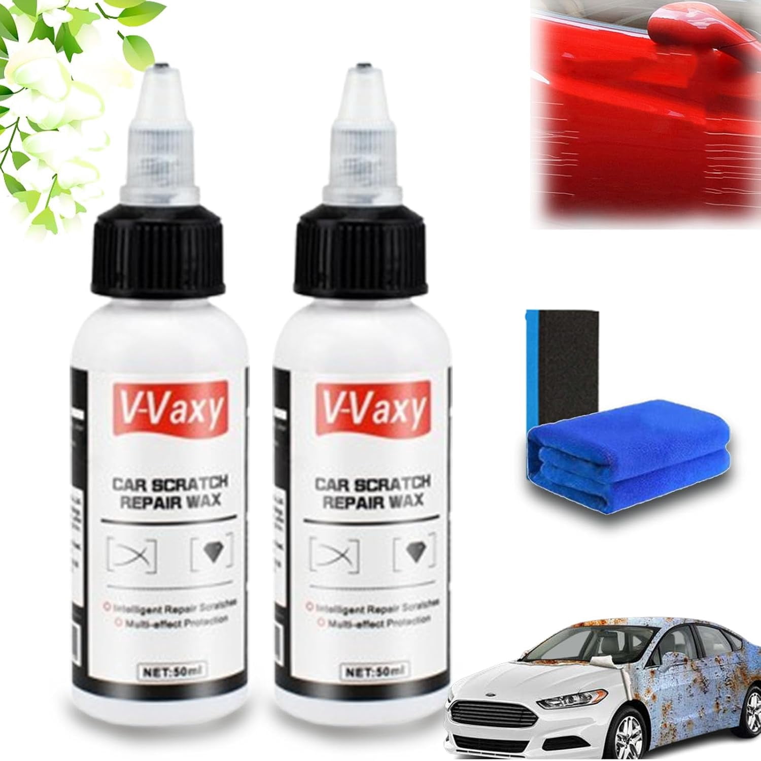 Beyonddraw Ultimate Paint Restorer, Vvaxy Car Scratch Repair, Car ...