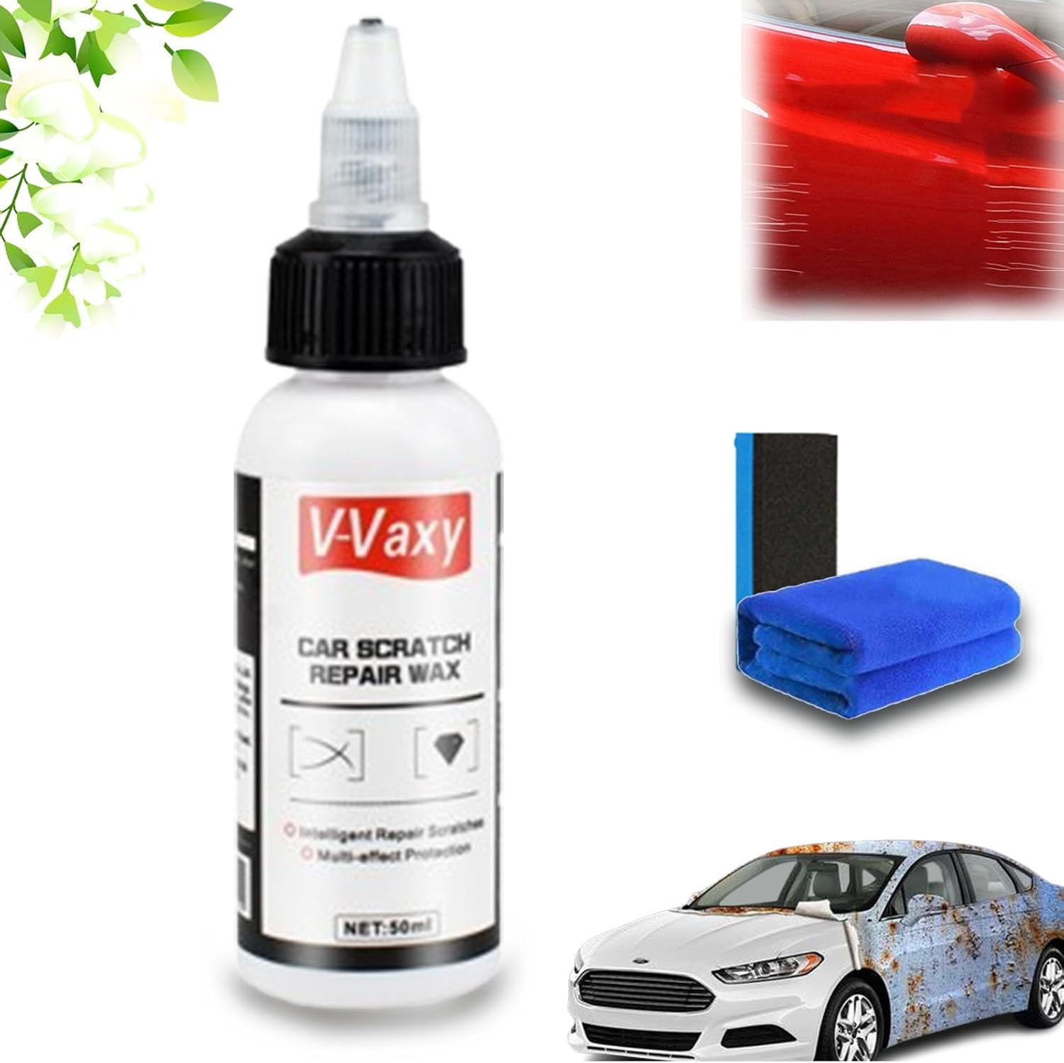 Beyonddraw Ultimate Paint Restorer, Vvaxy Car Scratch Repair, Car ...
