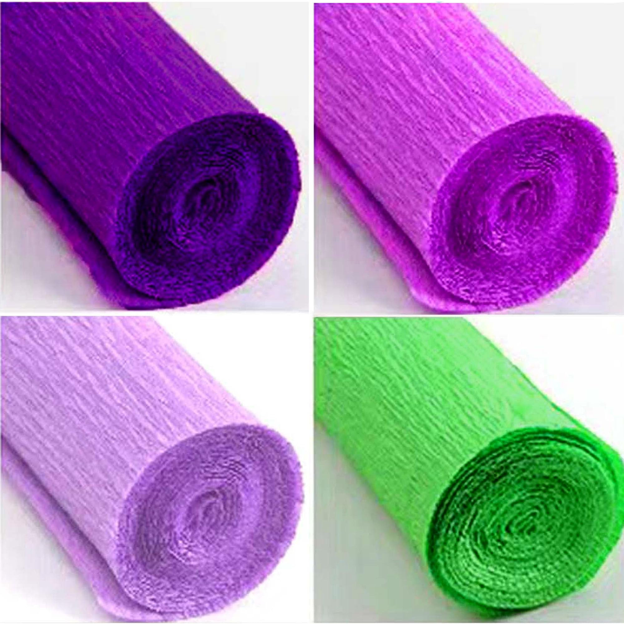 Beyoslf Crepe Paper Sheets, TSF6 9.8 Inch Wide 8ft Long Heavy Crepe ...