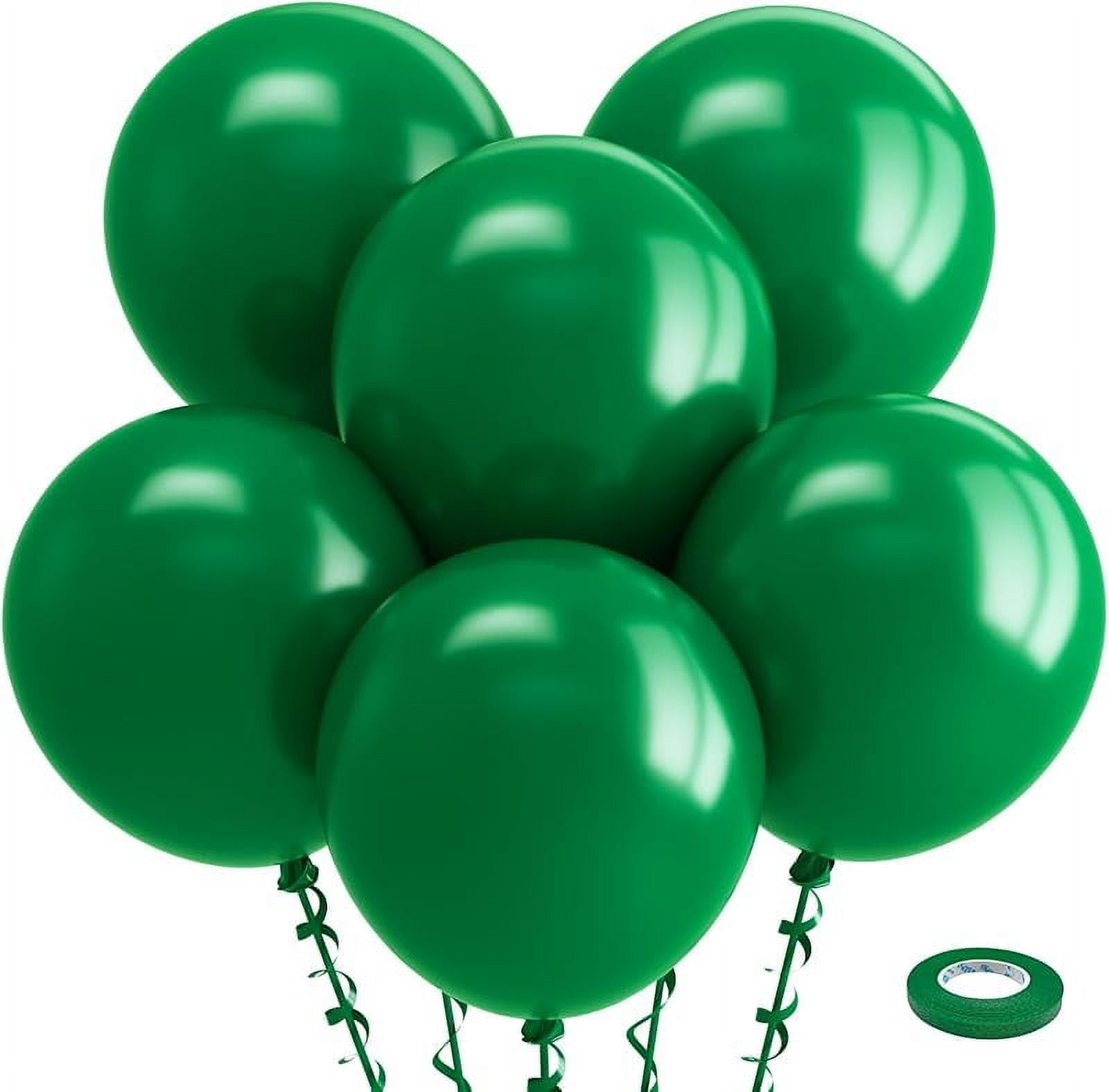 Bezente Royal Blue Latex Party Balloons - 100 Pack 12 inch Round Helium ...
