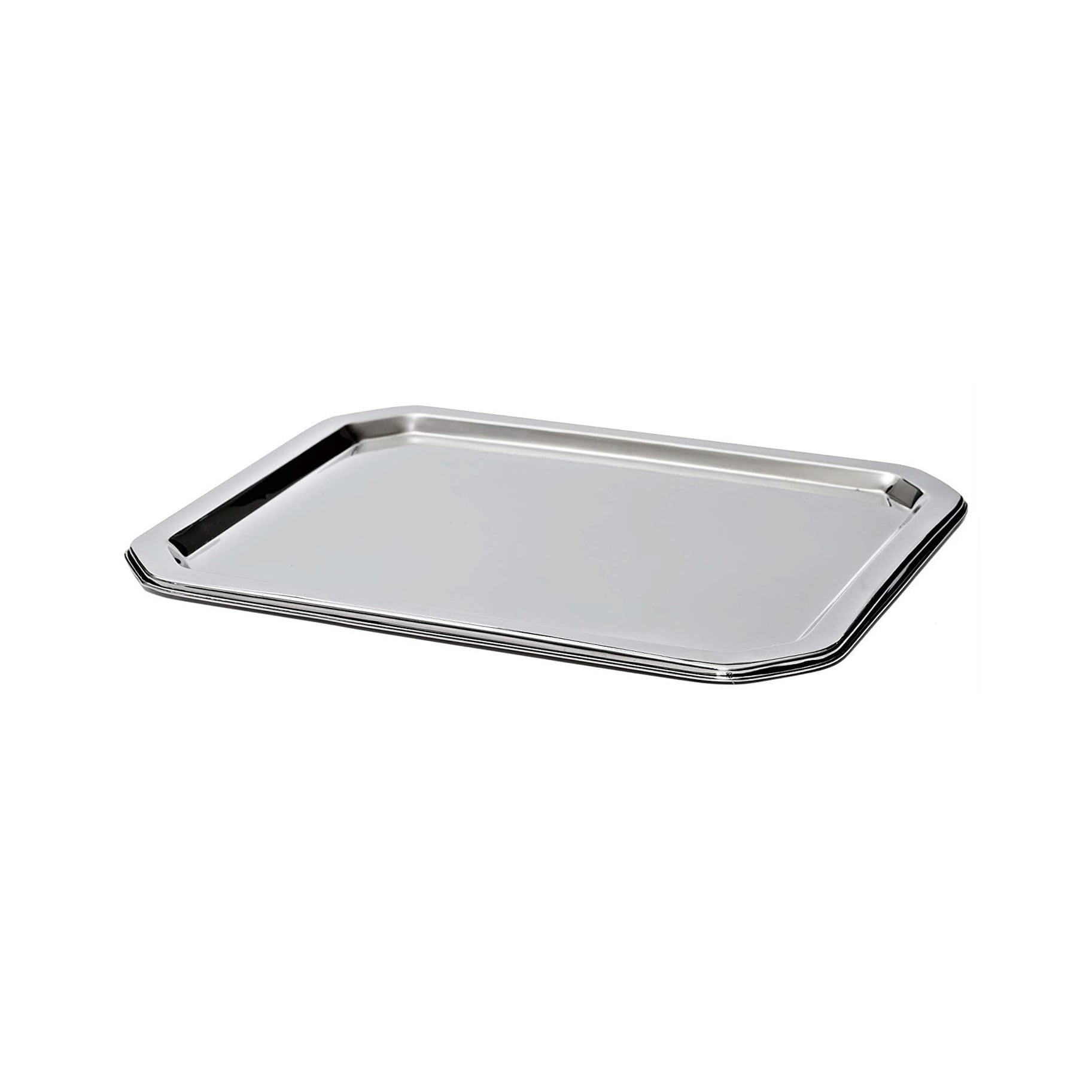 Bezrat Large Stainless Steel Serving Tray - Walmart.com