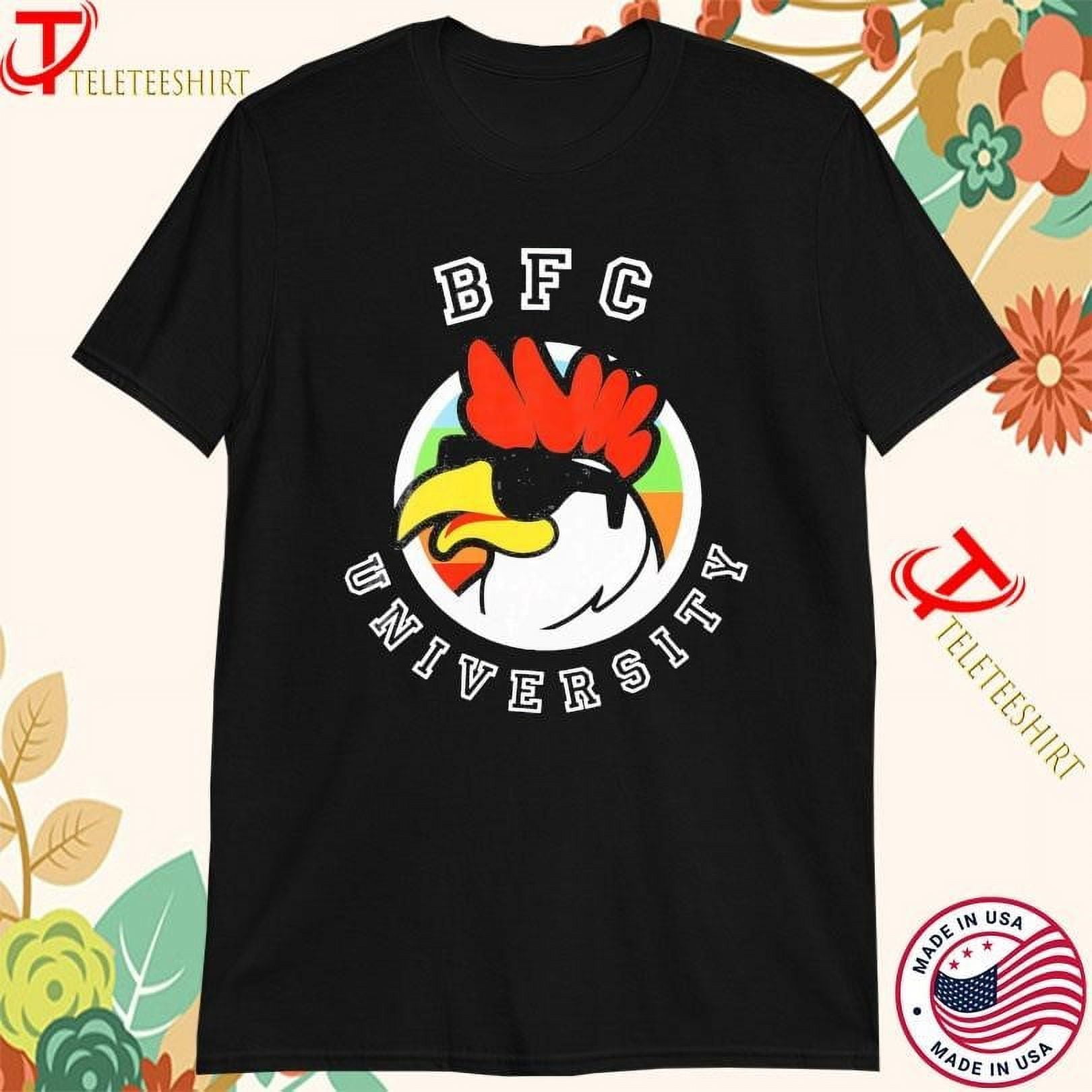 Bfc-university-chicken-logo-t-shirts - Walmart.com