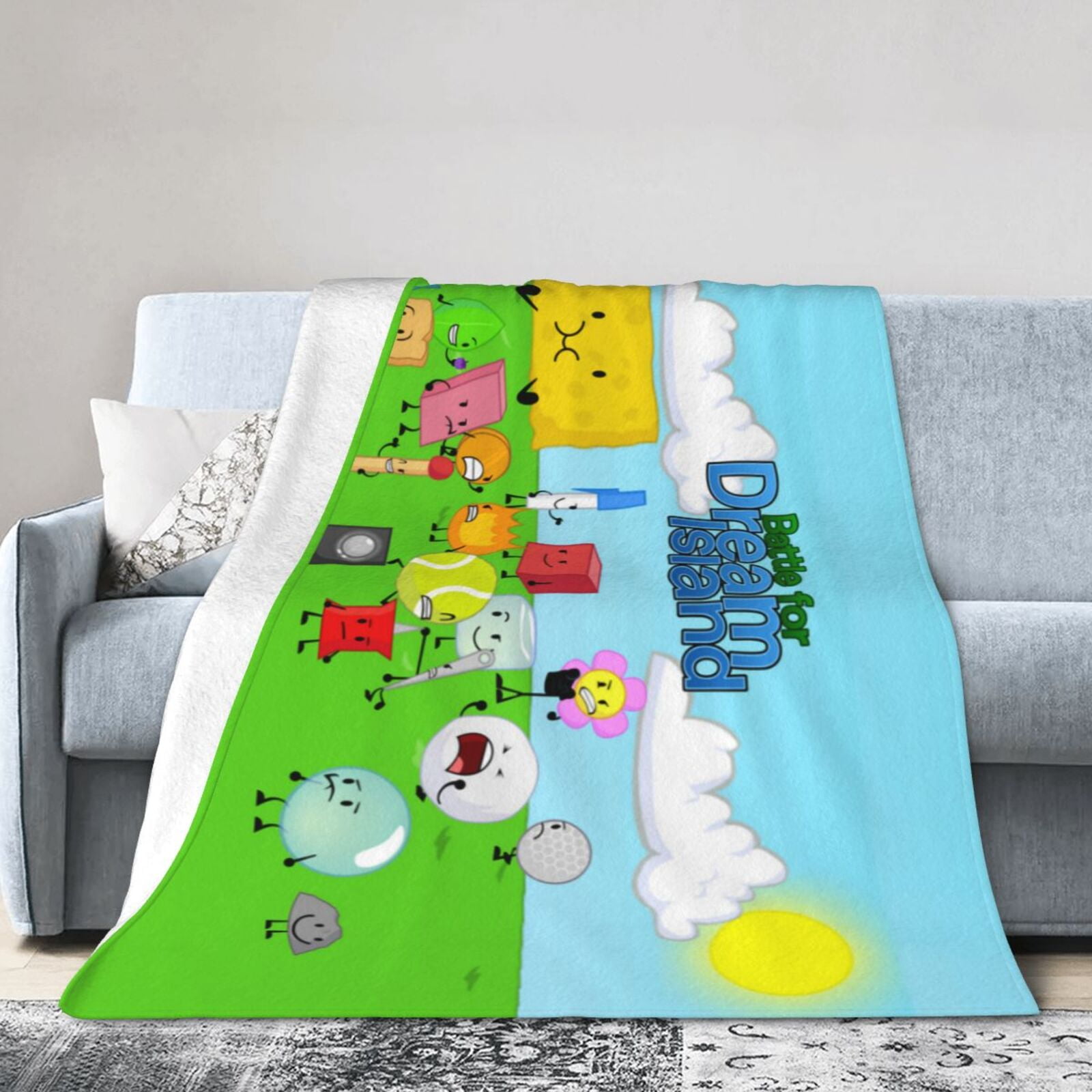 Bfdi Battle For Dream Island Blanket Soft Warm Flannel Air Conditioning ...