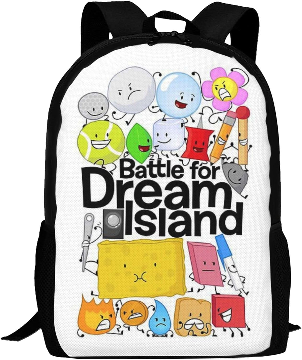 Bfdi Battle for Dream Island Backpack,3d Print Laptop Backpack ...