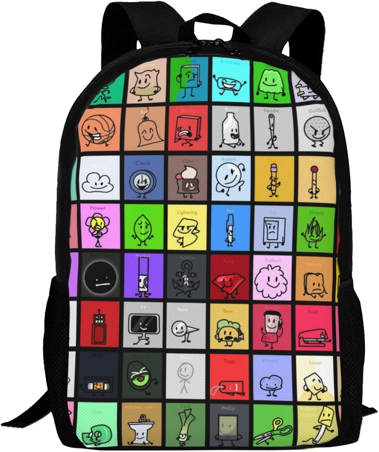 Bfdi Battle for Dream Island Backpack,3d Print Laptop Backpack ...