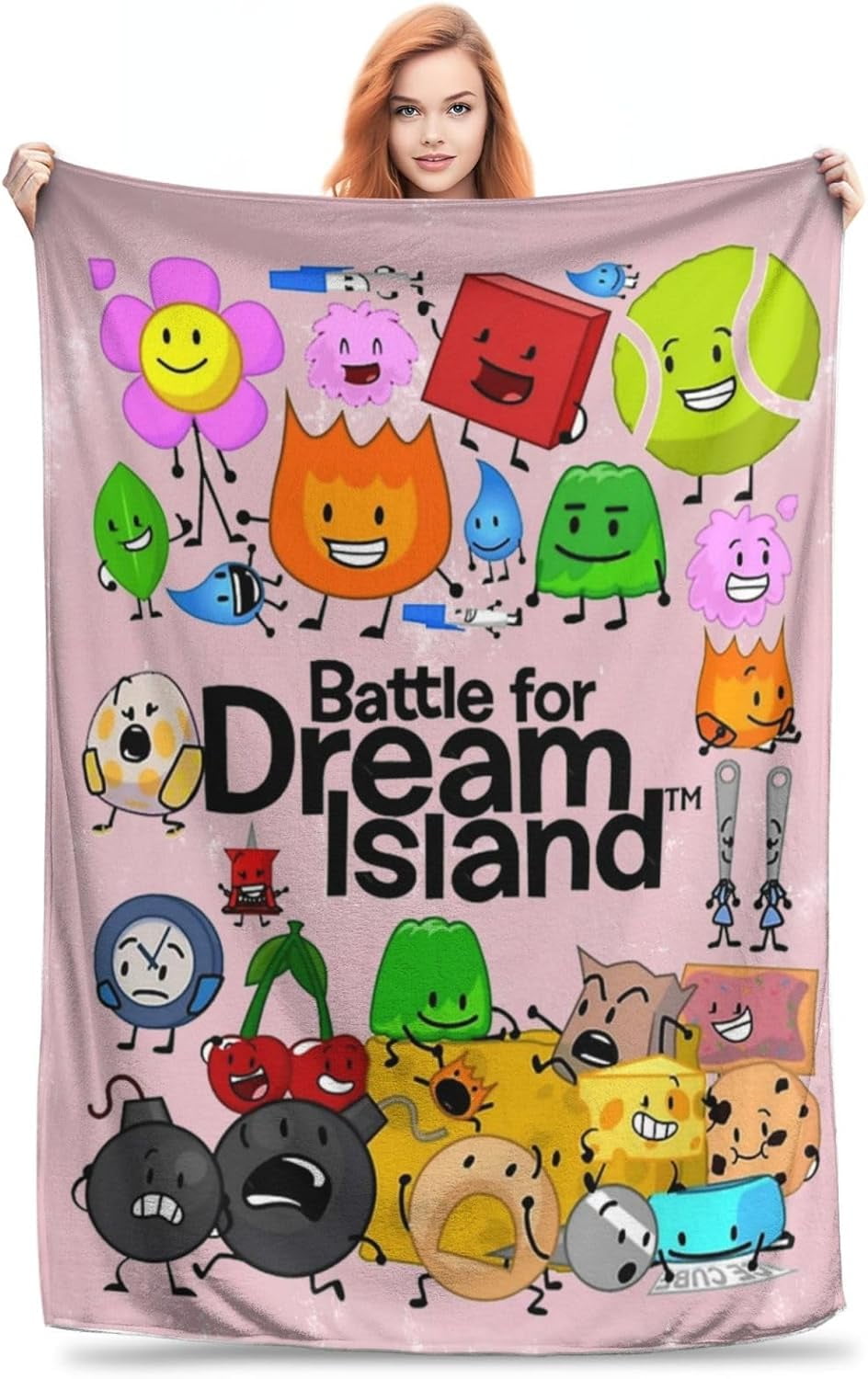 Bfdi-Battle for Dream Island Blankets, Flannel, Comfortable and Soft ...