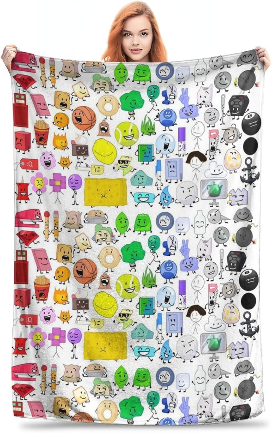 Bfdi-Battle for Dream Island Blankets, Flannel, Comfortable and Soft ...