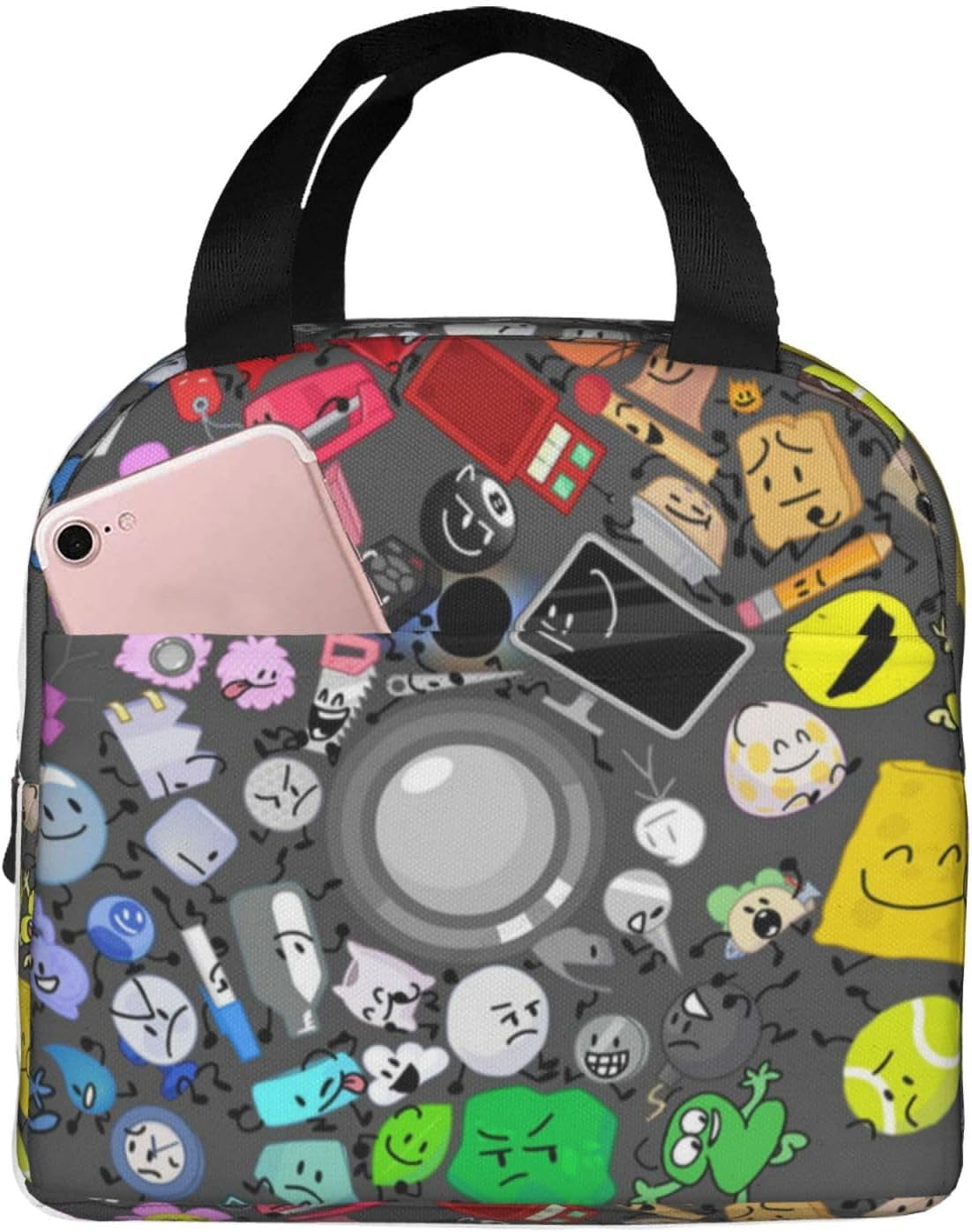 Bfdi-Battle for Dream Island Lunch Bag Insulated Lunch Box （4）Reusable ...