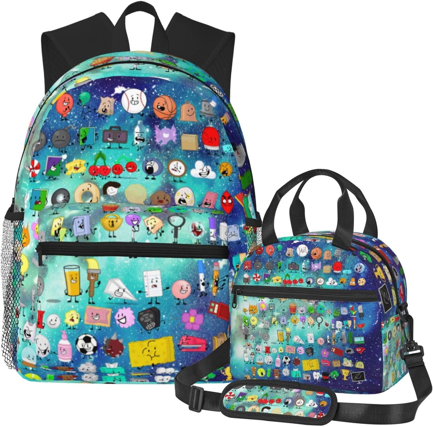 Bfdi-Battle for Dream-Island Travel Daypacks Backpack With Lunch Box ...