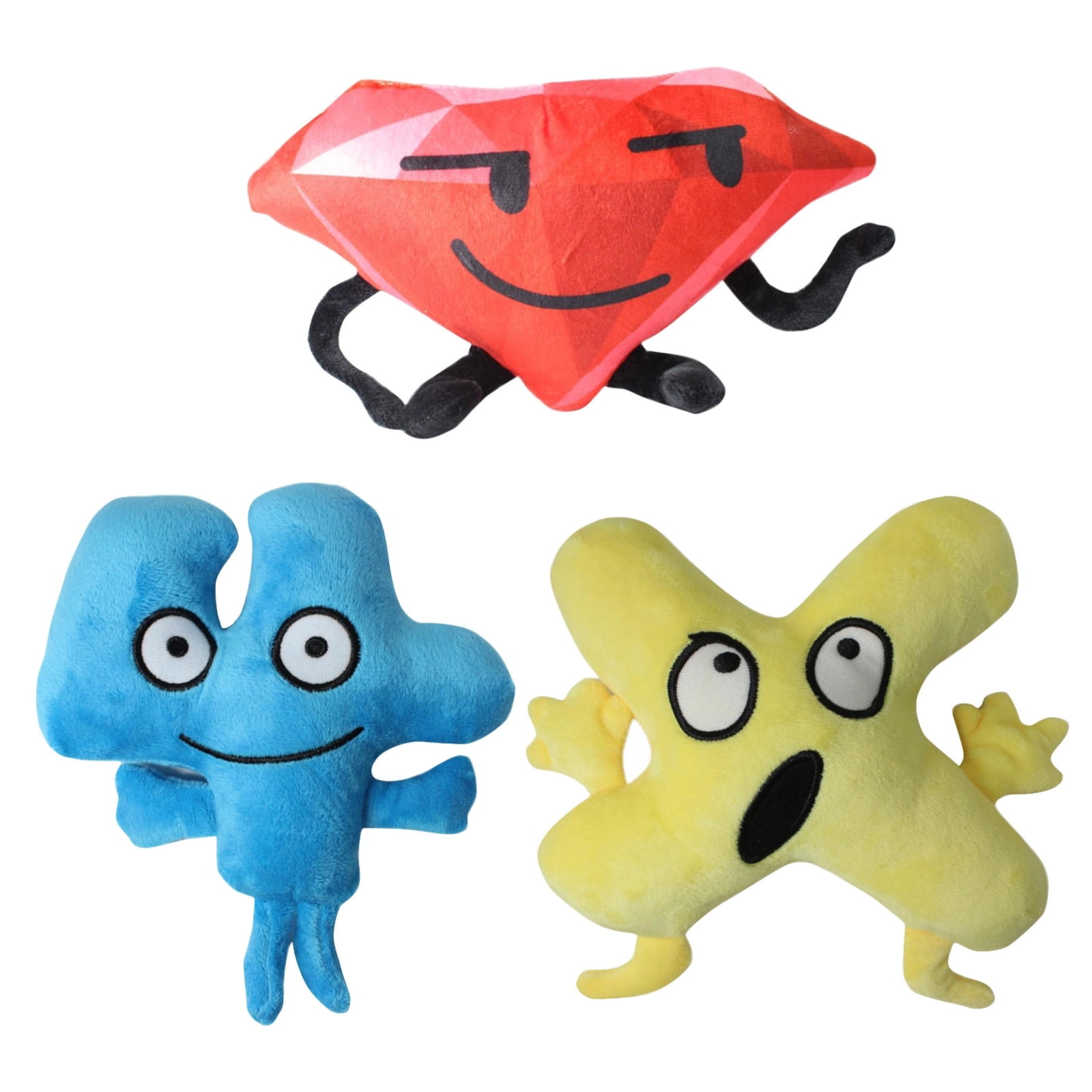 Bfdi Plush Doll, Anime Battle for Island Character Cute Plush Toy, Bfdi ...