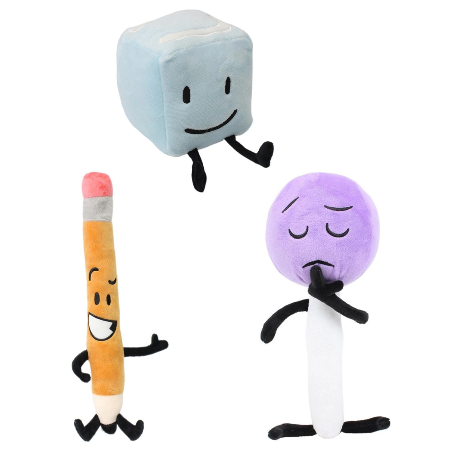 Bfdi Plush Doll, Anime Battle for Island Character Cute Plush Toy, Bfdi ...