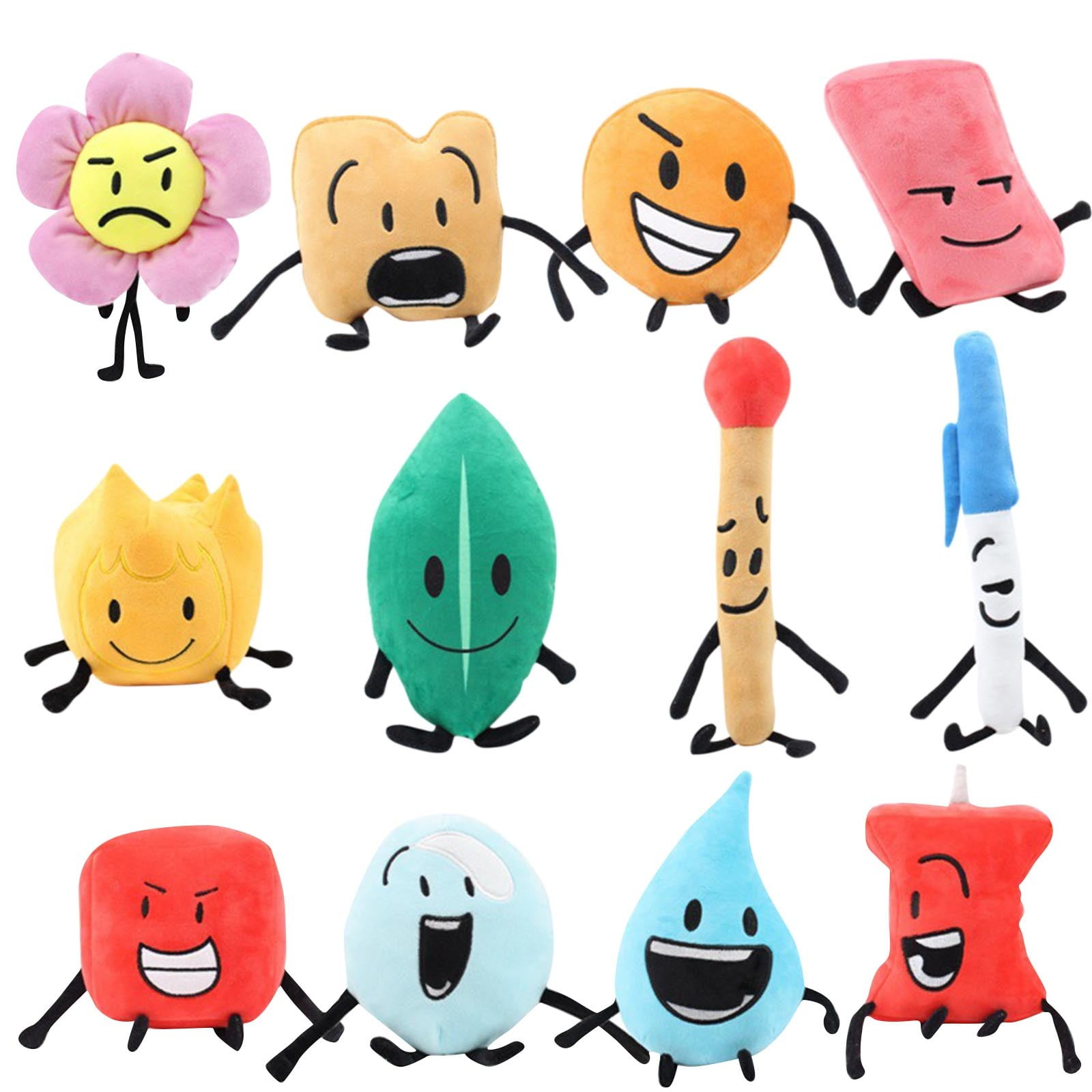Bfdi Plush Toys Series,Battle for Dream Island Plushies Doll, Anime ...