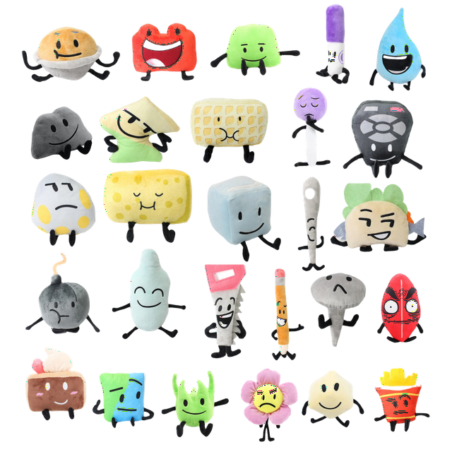 Bfdi Plush Toys Toys for Girls & Boys 1 PCS Battle for Dream Island ...