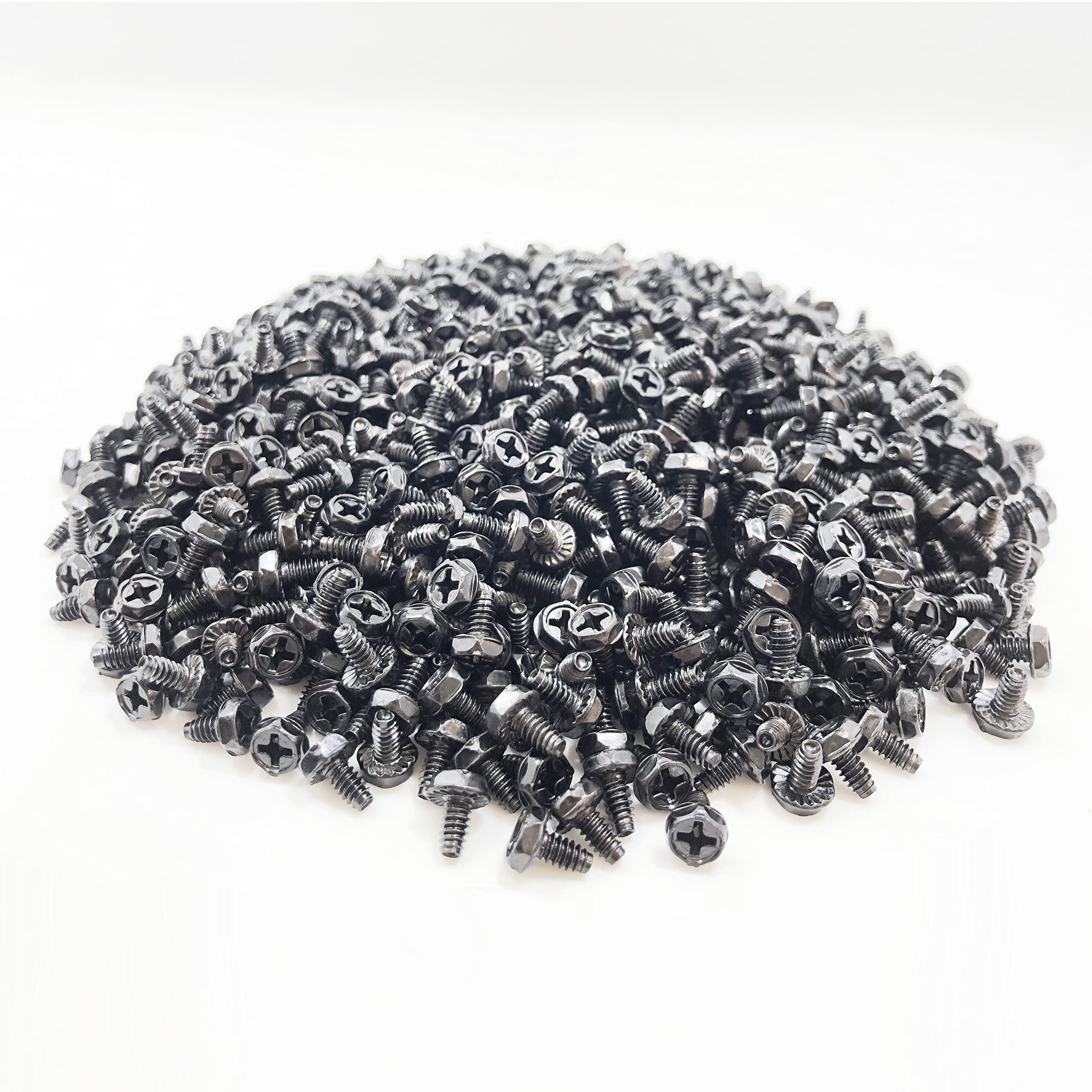 Bfenown100PCS 6#-32x6 Hex Phillips SSF20 Head Replacement PC Computer ...