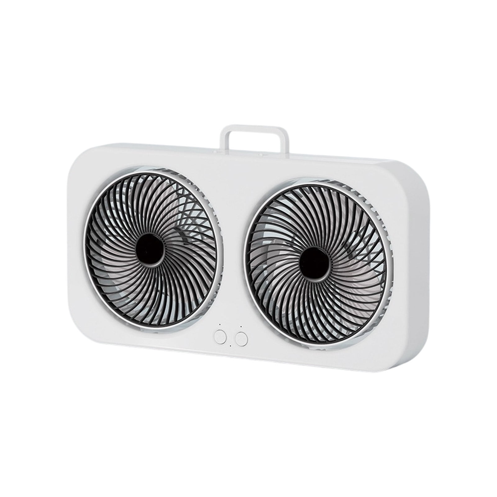 Bfogop 15" Twin Window Fan with Rotatable Fans, 3-Speeds, Vertical ...