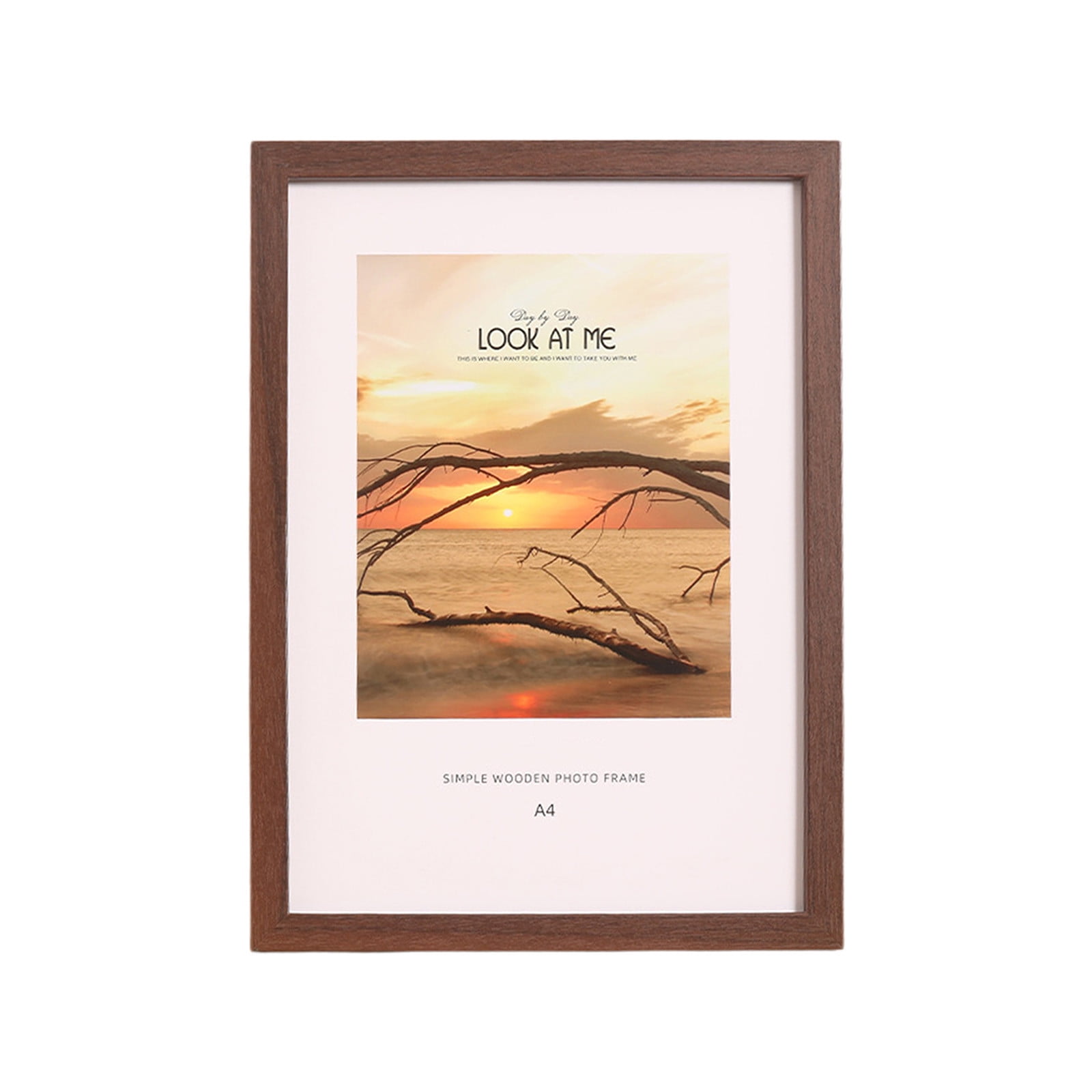 Bfogop 4x6 Inch Picture Frames, Tabletop or Wall Display Pictures 3.5x5 ...