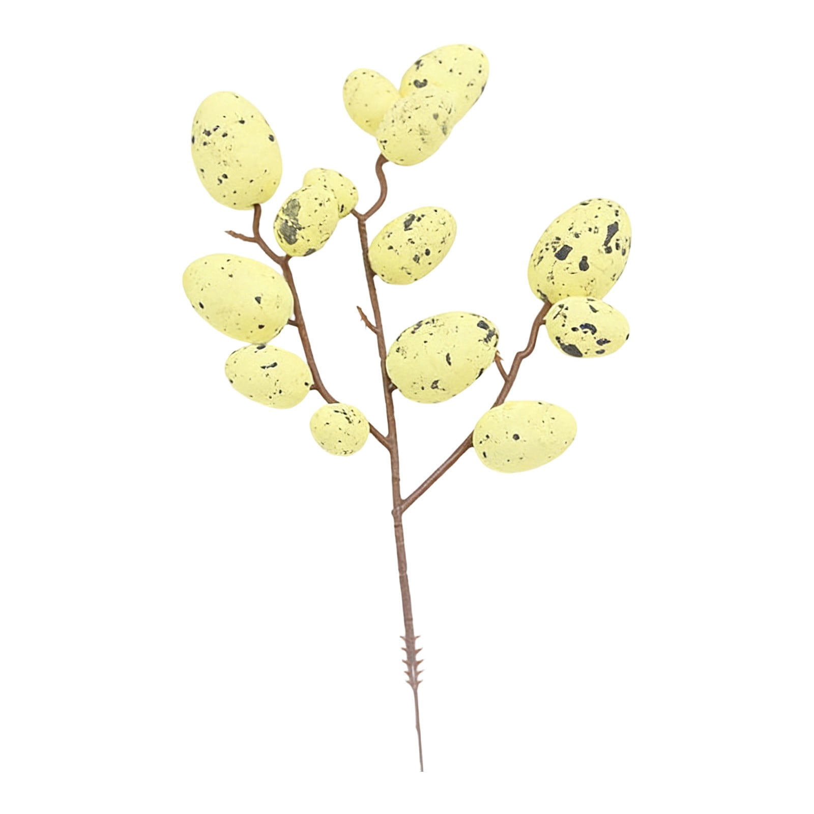 Bfogop Artificial Easter Spray Vine with Pastel Easter Eggs Decorative ...