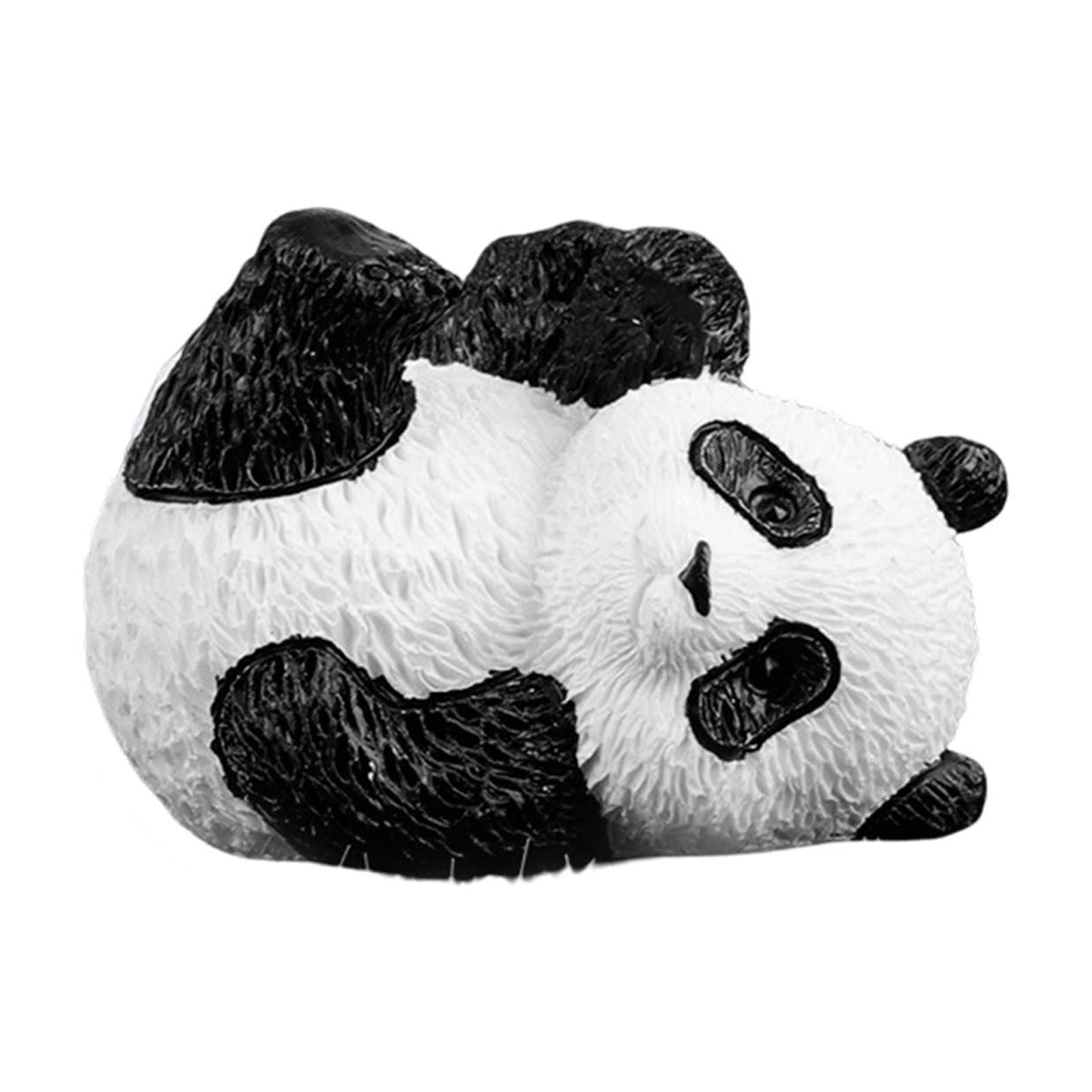 Bfogop Brazilian Wood Plant Panda Decor, Mini Brazil Lucky Tree Resin ...
