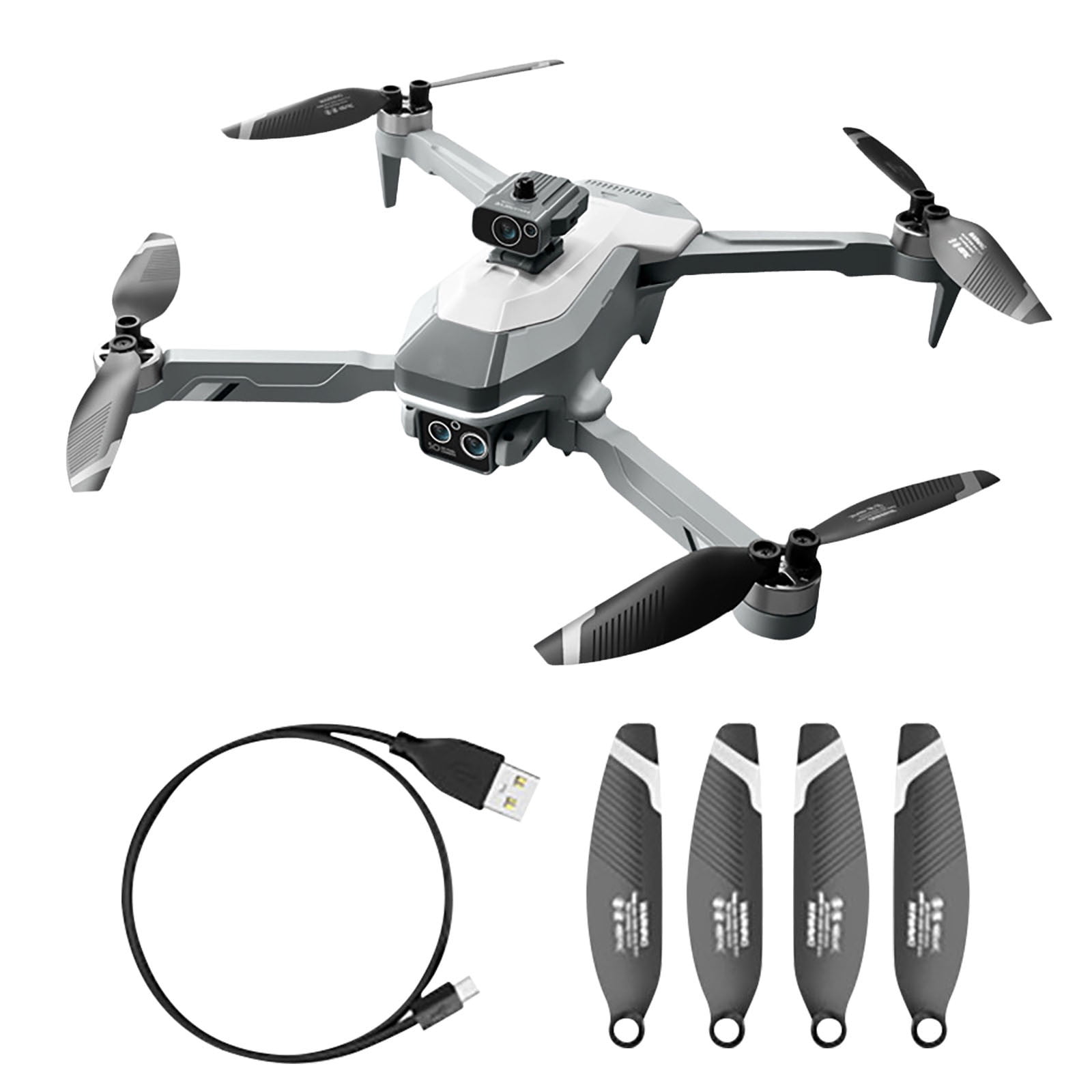 Bfogop Brushless Motor Drone with 8K FPV Camera, Foldable Quadcopter ...