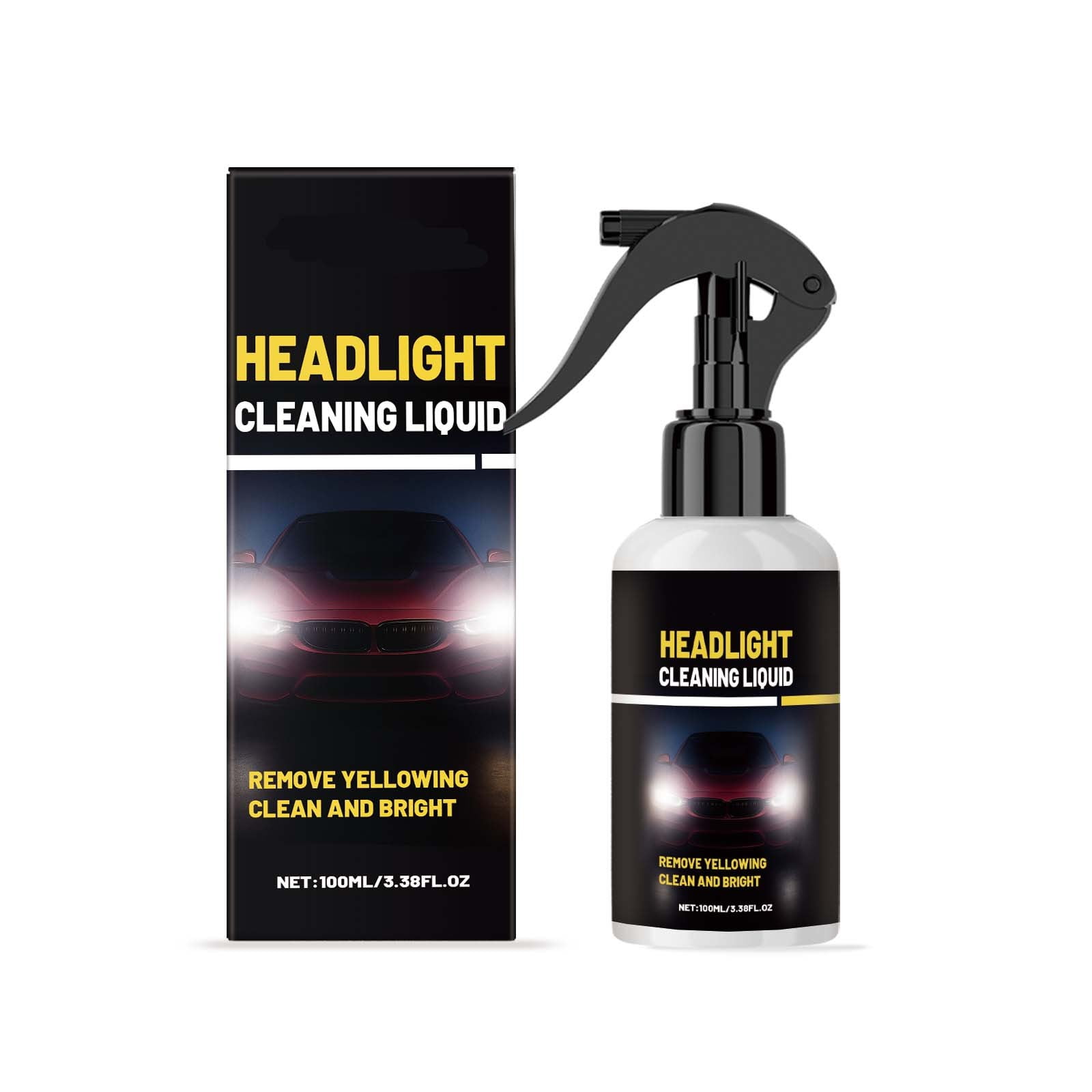 Bfogop Car Headlight Restoration Kit Headlight Stain Remover Polishing ...