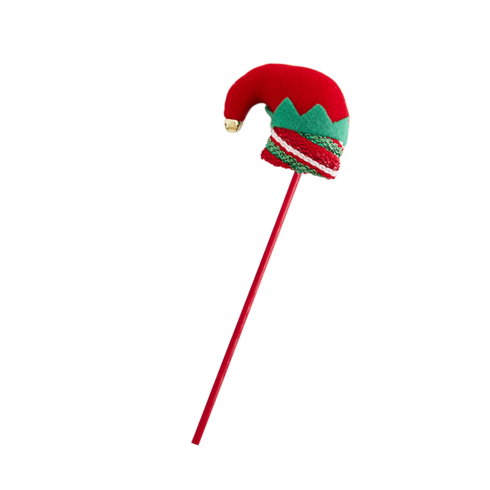 Bfogop Christmas Elf Hat Picks Xmas Tree Topper Decorations, 12 Inch ...