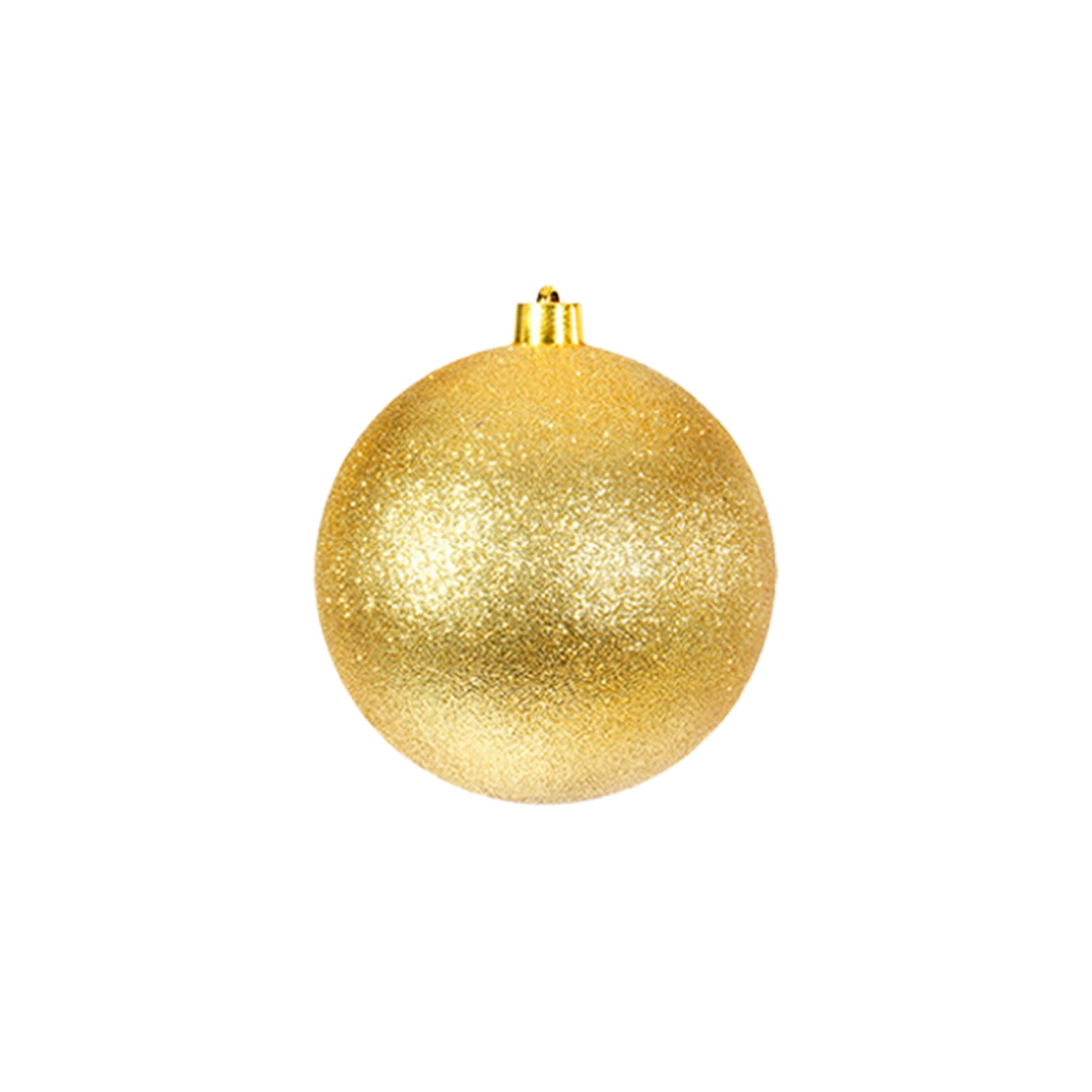 Bfogop Christmas Glitter Solid Color Ball Indoor and Outdoor ...