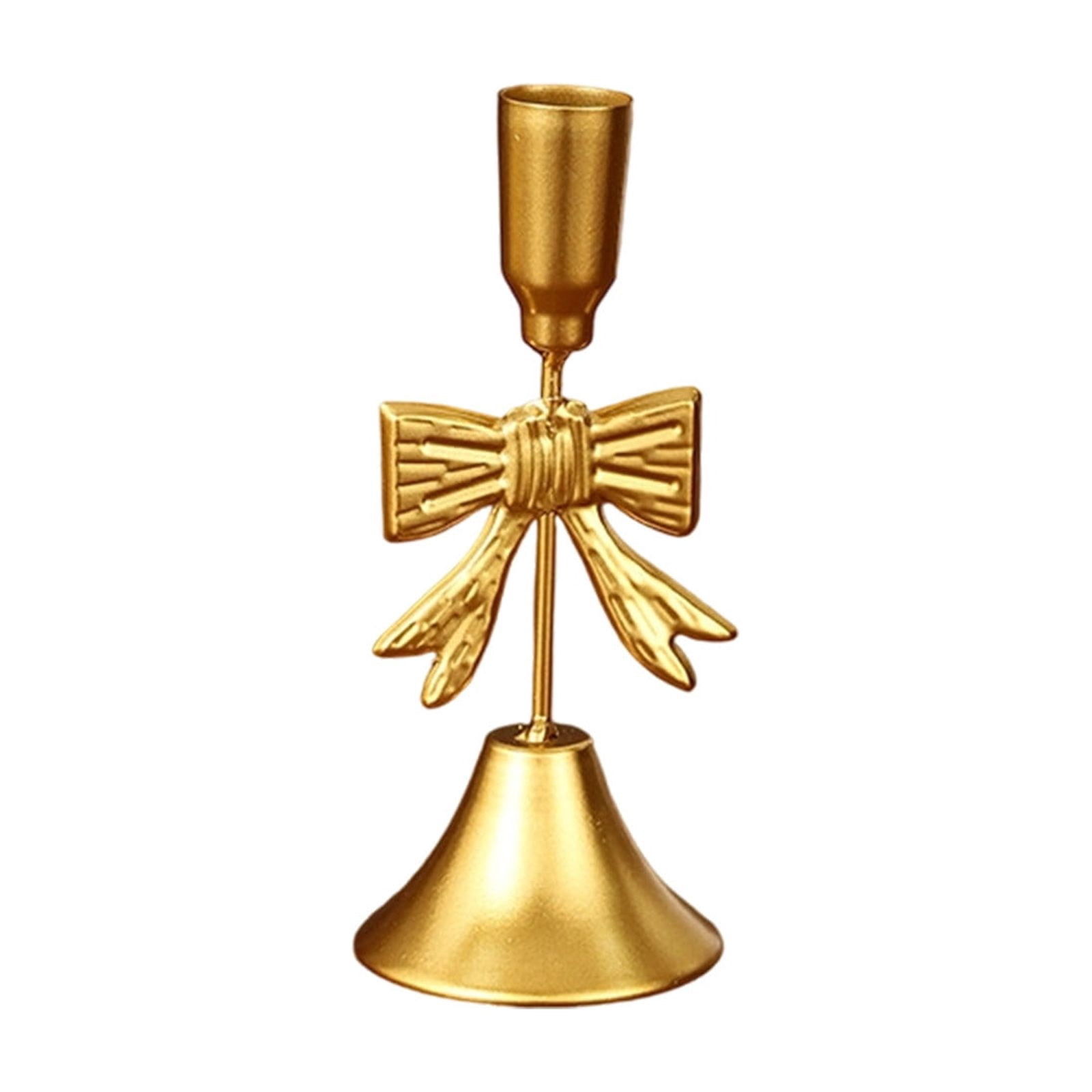 Bfogop Elegant Metal Bow Candle Holders, Available in 3 Sizes, Vintage ...