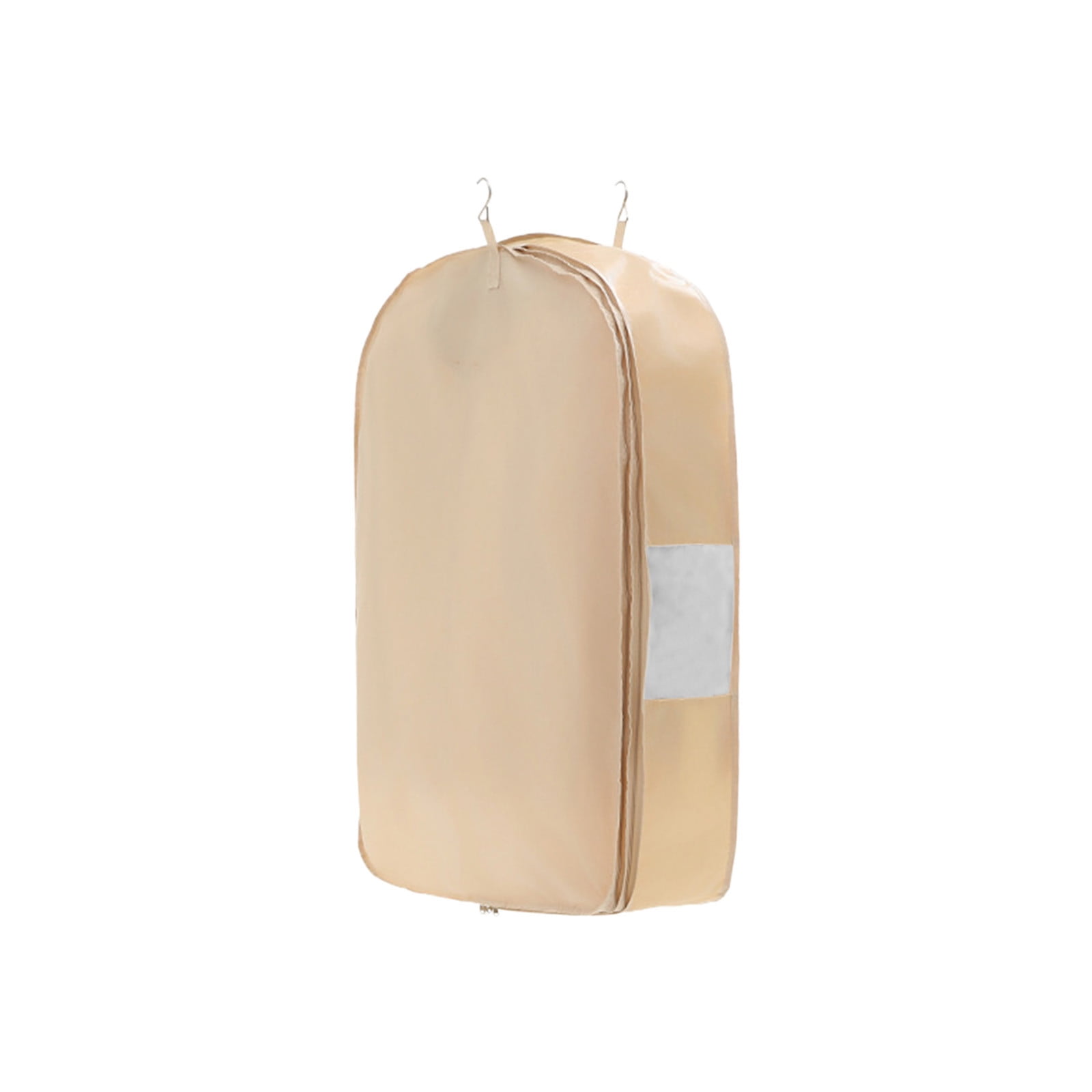 Bfogop Garment Bags for Clothes Storage Plastic Hanging Covers and ...